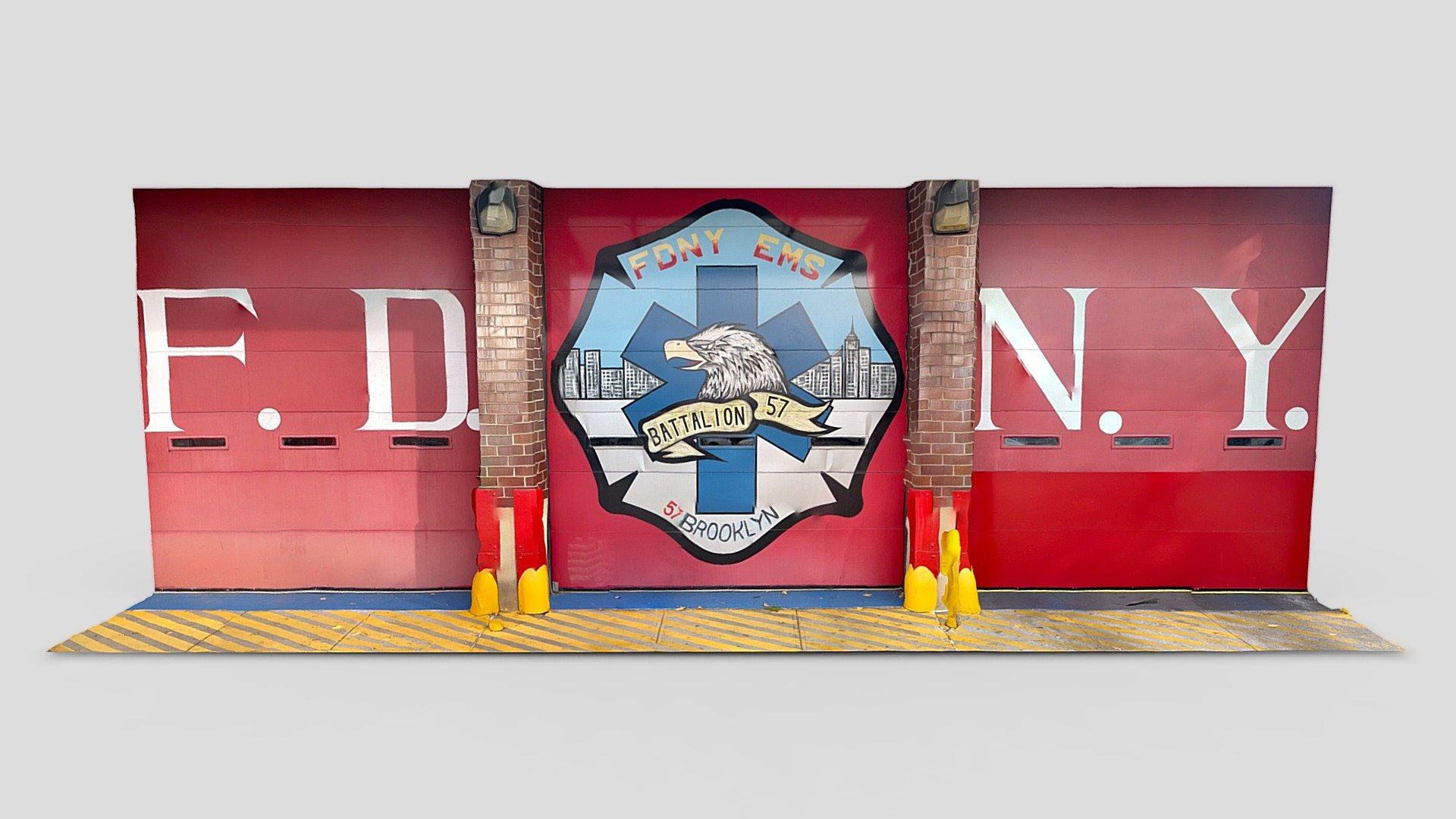 Day 327: FDNY - Download Free 3D model by alban [7063d3c] - Sketchfab