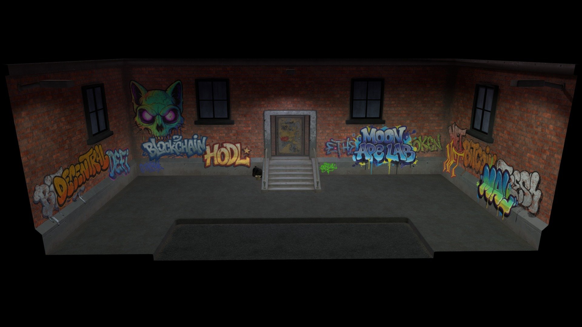 Moon Ape Lab St Scene 2 - Download Free 3D model by GraffitiKids on wax ...