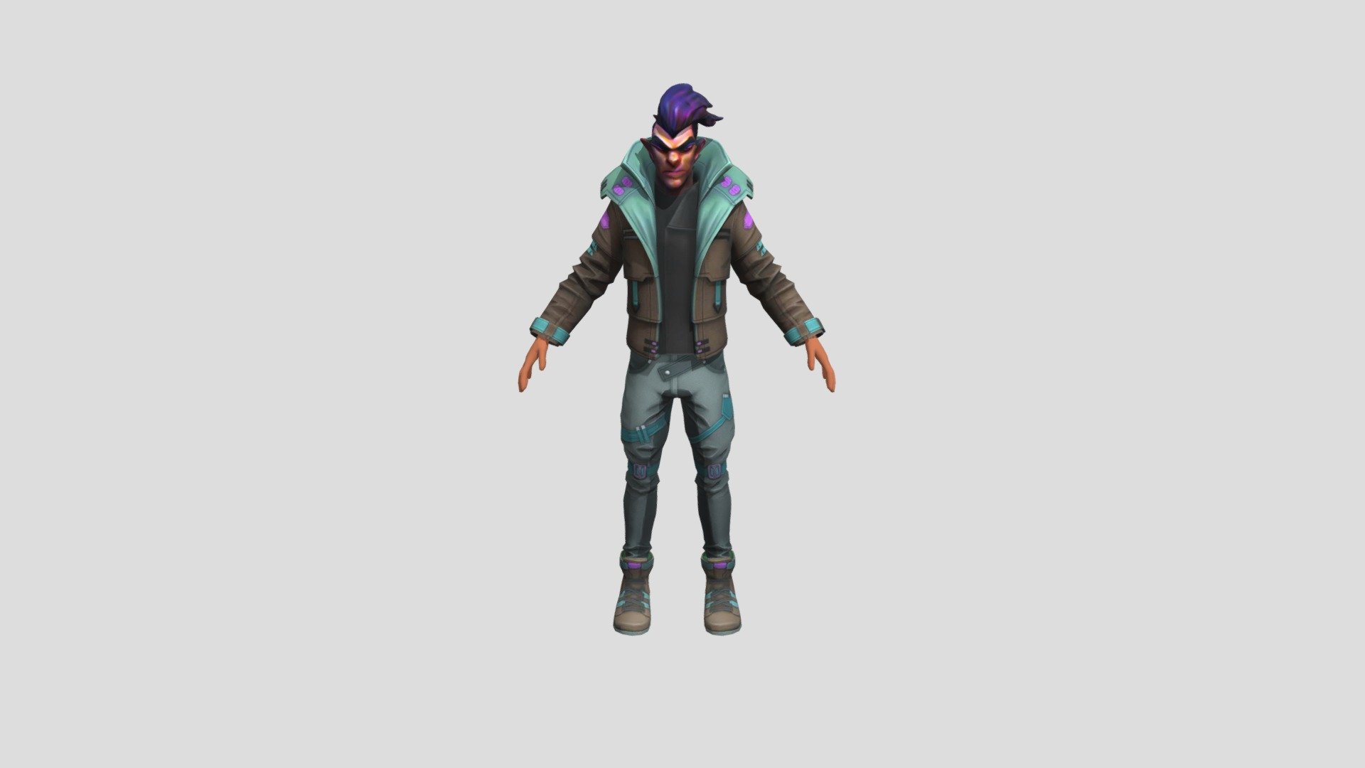 Arcane character 1 - 3D model by Appsbypaulhamilton [7066346] - Sketchfab