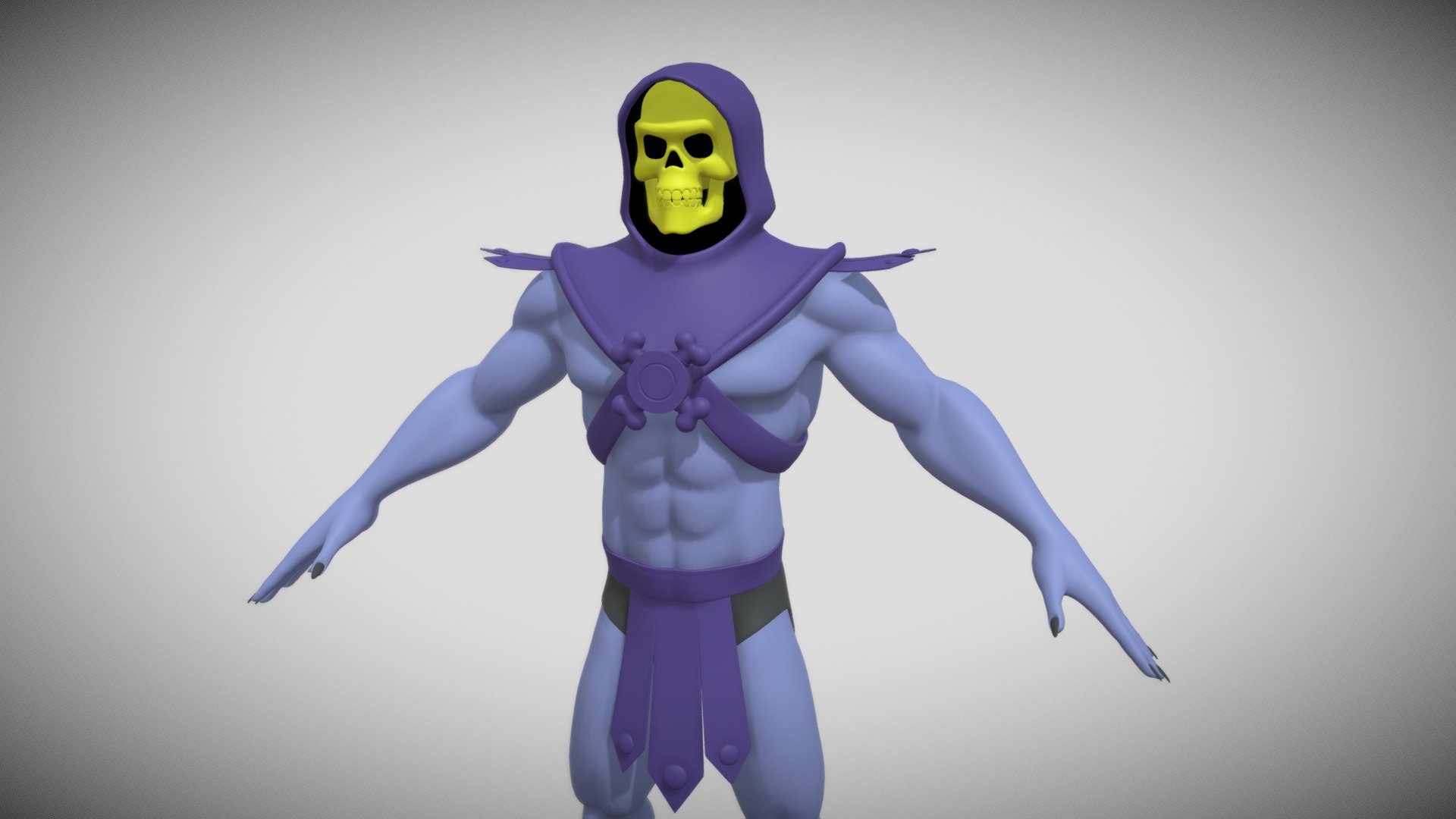 Skeletor - Buy Royalty Free 3D model by csutcliffe [7066a4d ...