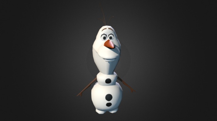 Olaf - 3D model by EuniceDu [7066f2a] - Sketchfab