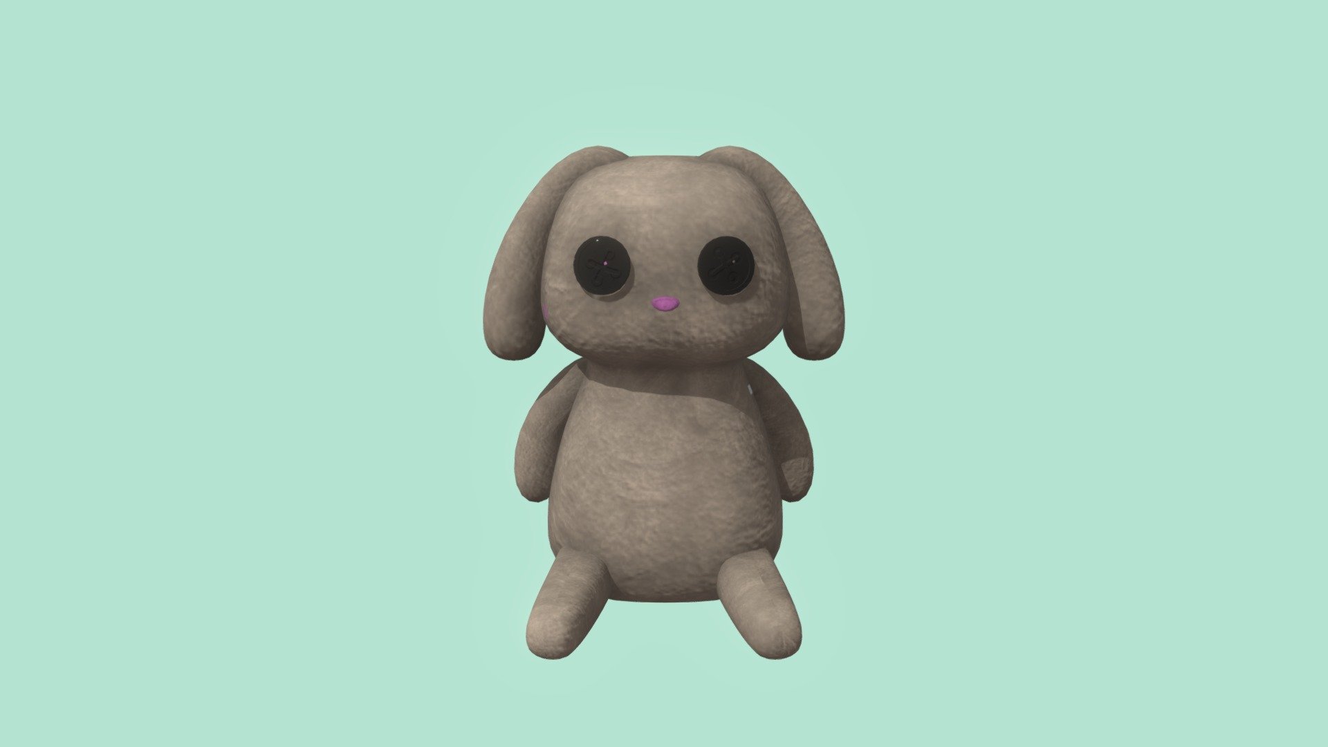 Bunny Plush - 3D model by Justine Bertrand (@Justine_Bertrand) [70685e1 ...