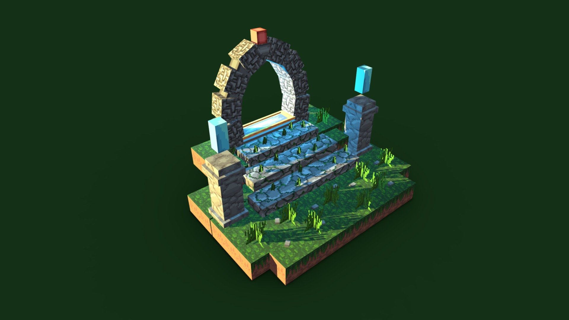 Portal - 3D model by Mat (@John.Matthew.Capadocia) [706a0c6] - Sketchfab