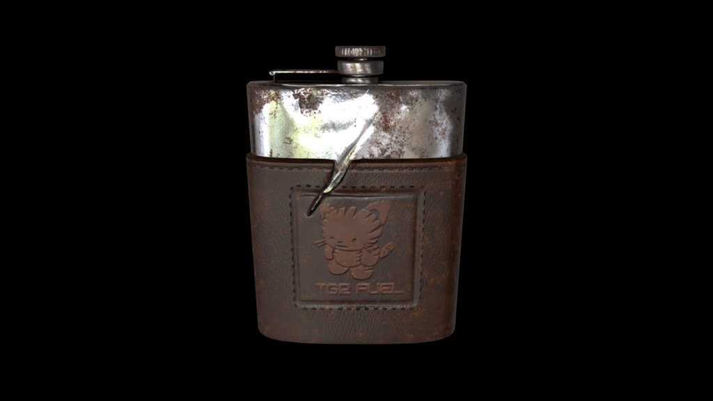 Tiger Fuel Flask - 3D model by Sam Greer (@r8gato) [706c400] - Sketchfab