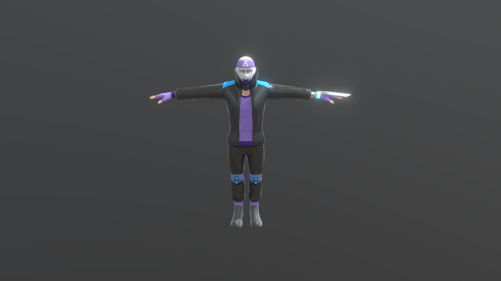 Scifi Ninja Character - 3D model by mwhite3500 [70708fe] - Sketchfab