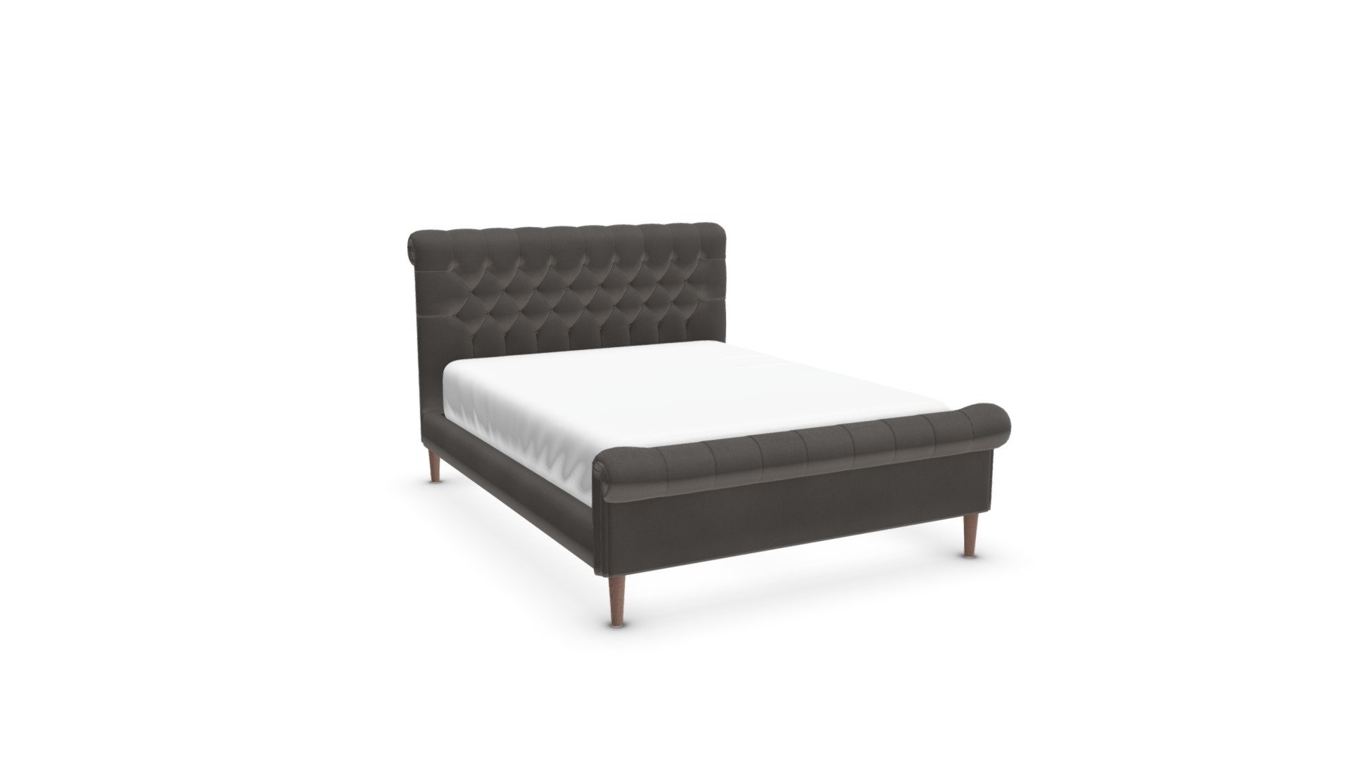 Orkney Kingsize Bed, Smoke Grey Velvet - 3D model by MADE.COM (@made-it ...