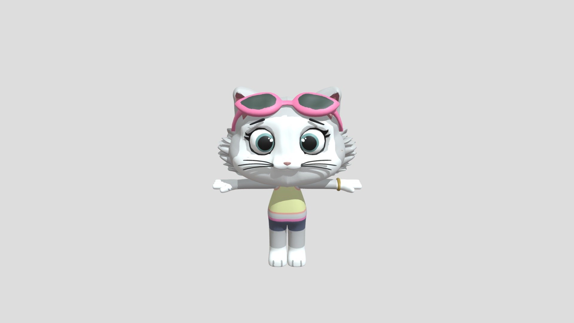 Milady (44 Cats) - Download Free 3D model by theamazingdonovan207 ...