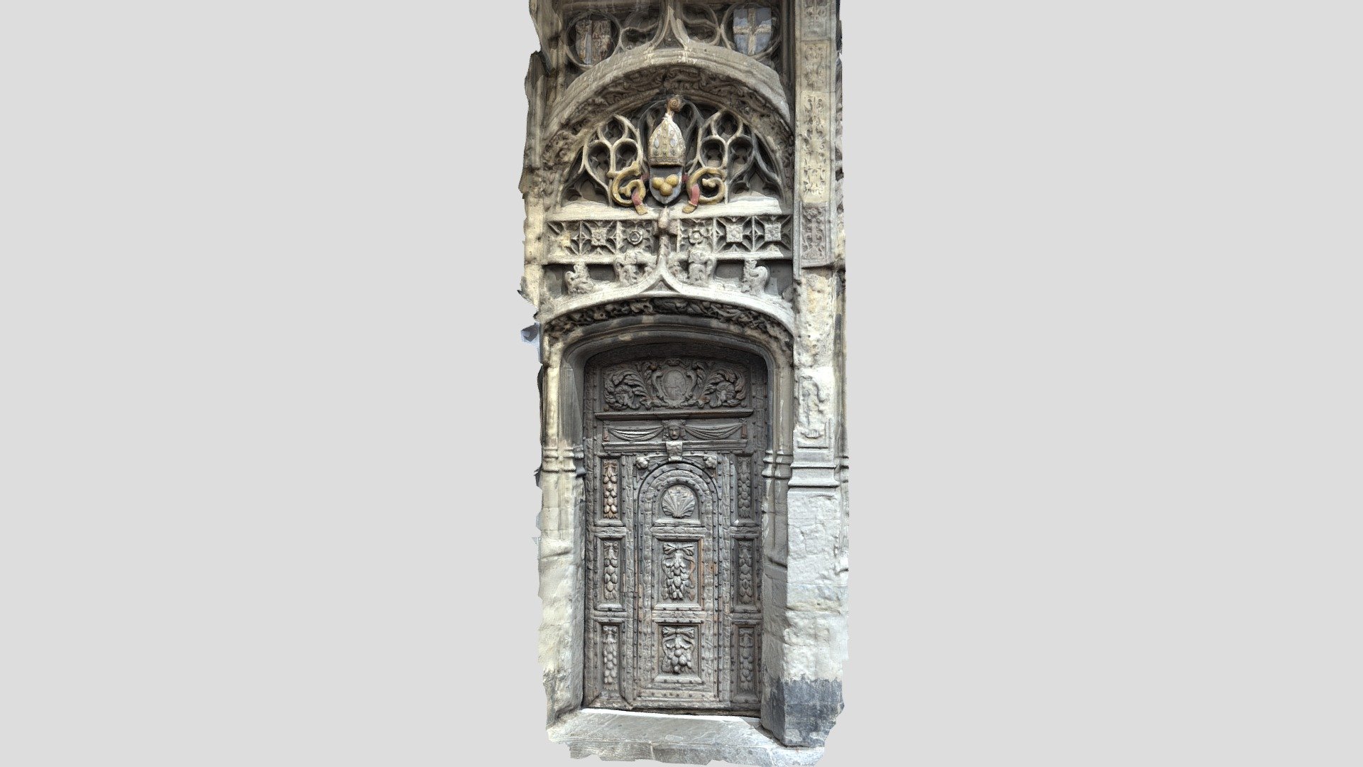 The Wicket door, Canterbury UK - 3D model by Koto3D Stephane Vogley ...