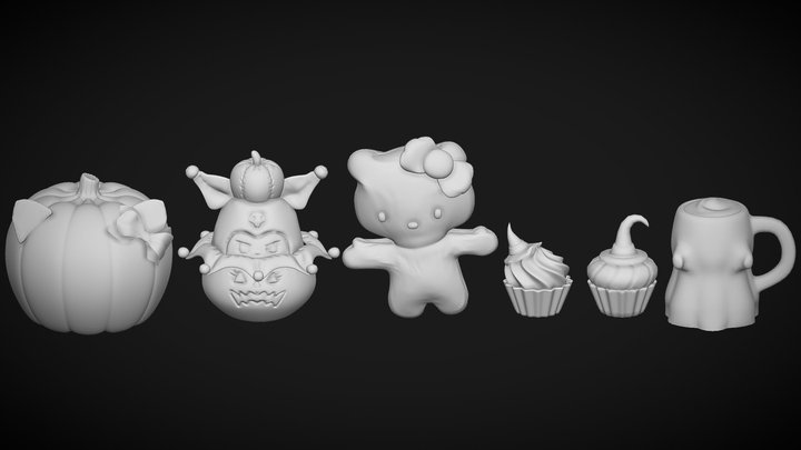 Kuromi 3D models - Sketchfab