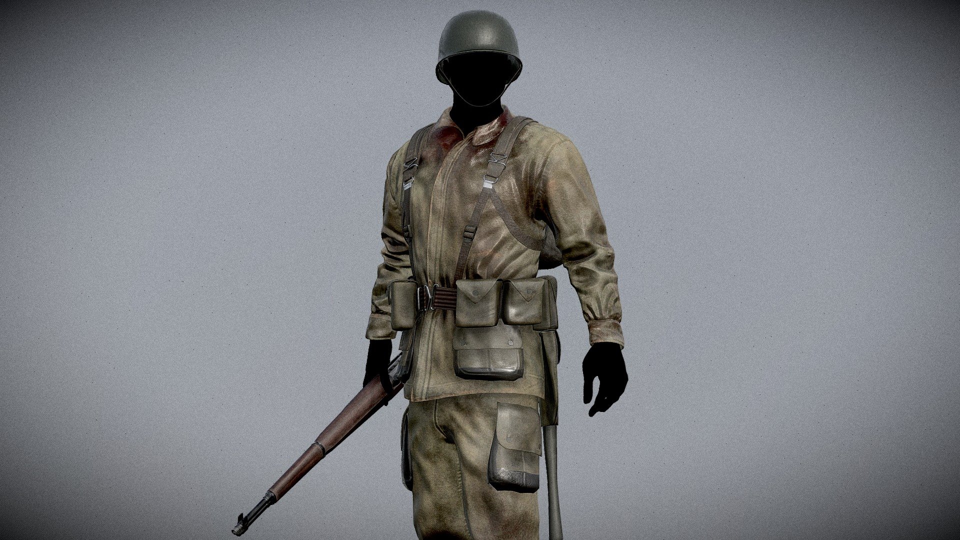 WW2 soldier - Buy Royalty Free 3D model by Roger Masats Vidal (@rogemv ...