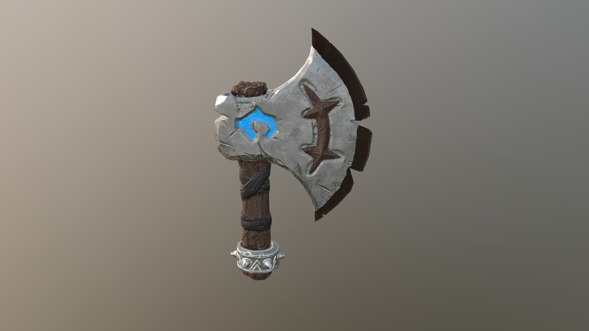 AAC202 assessment 2 axe - 3D model by yOWAIMO [70756a1] - Sketchfab