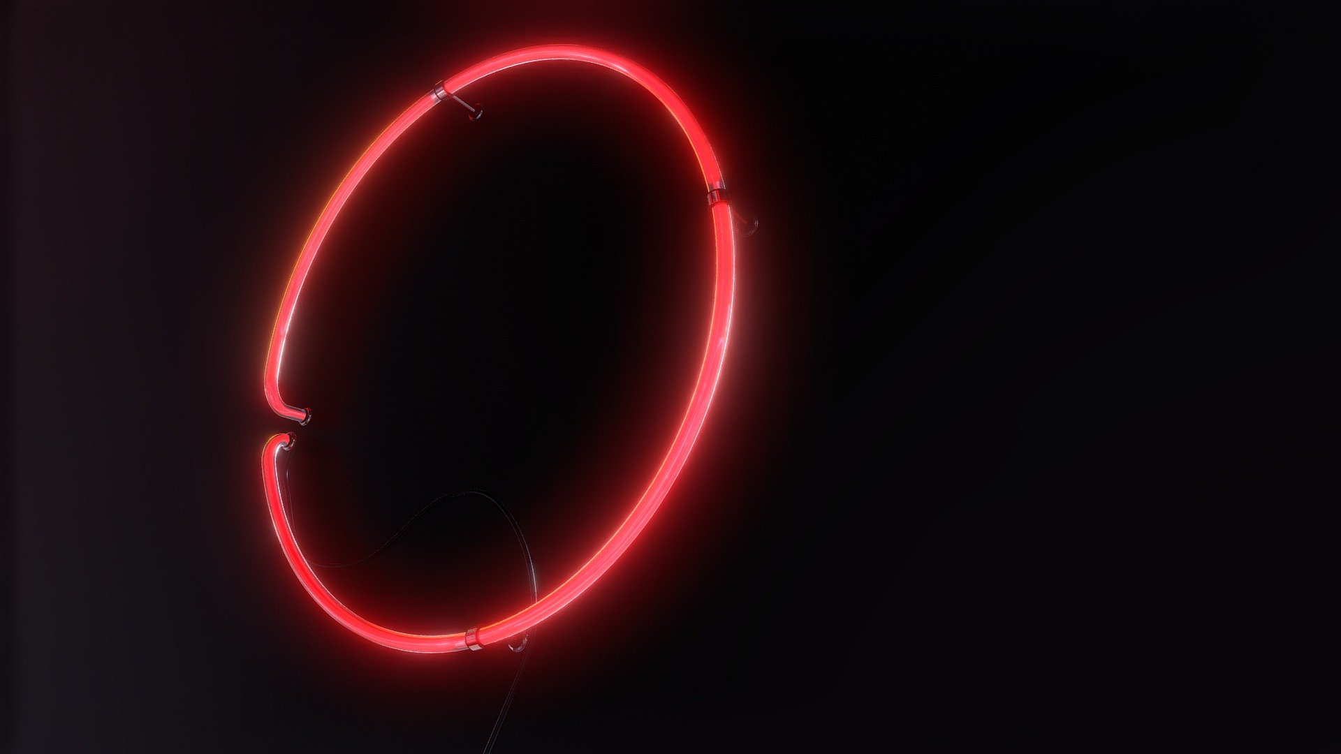 NEON D - 3D model by Andres Bonomi (@andresbonomi) [7077152] - Sketchfab