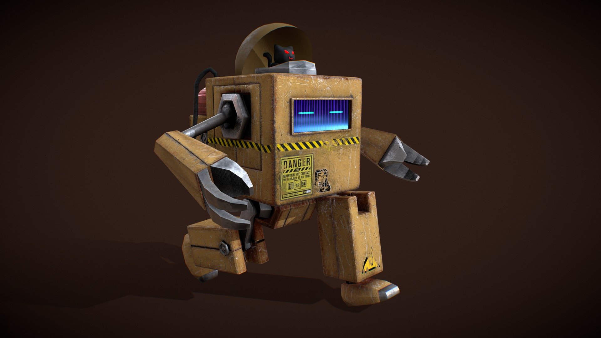 BOX-02 Robot - Download Free 3D model by Thanh Phuc (@phucpham1076 ...