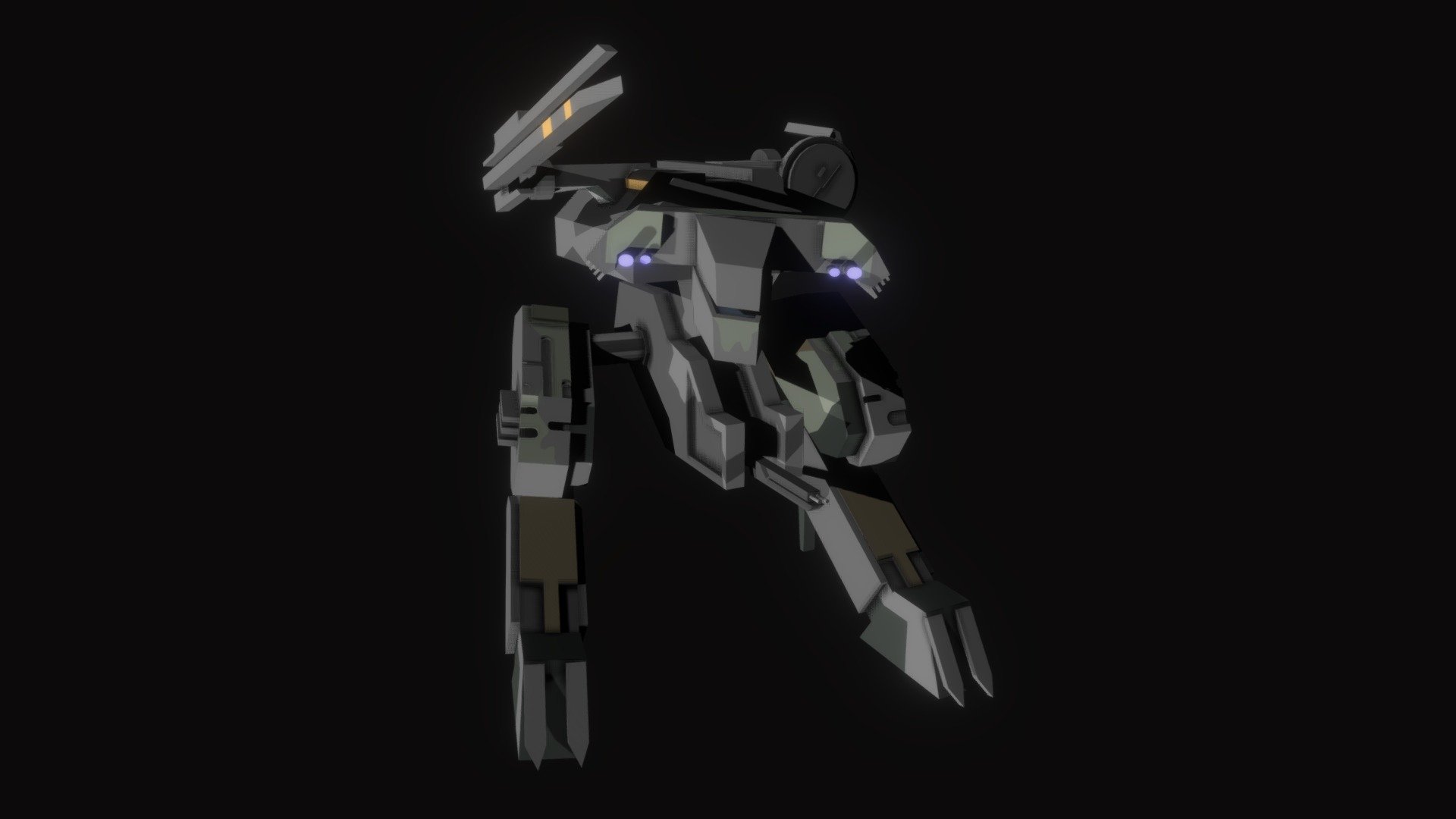 Metal Gear Rex - 3D model by Matthew Tew (@matt1279797) [7079ac2 ...