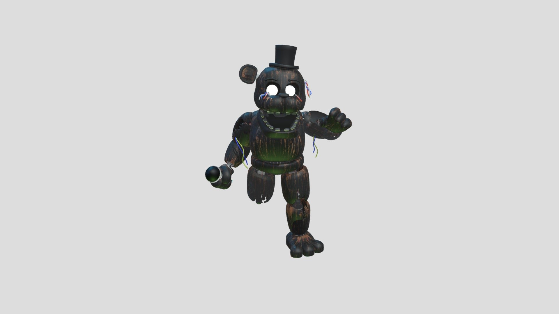 Phantom Freddy UCN - Download Free 3D model by Freddy_Fazbear (@LBSCR ...