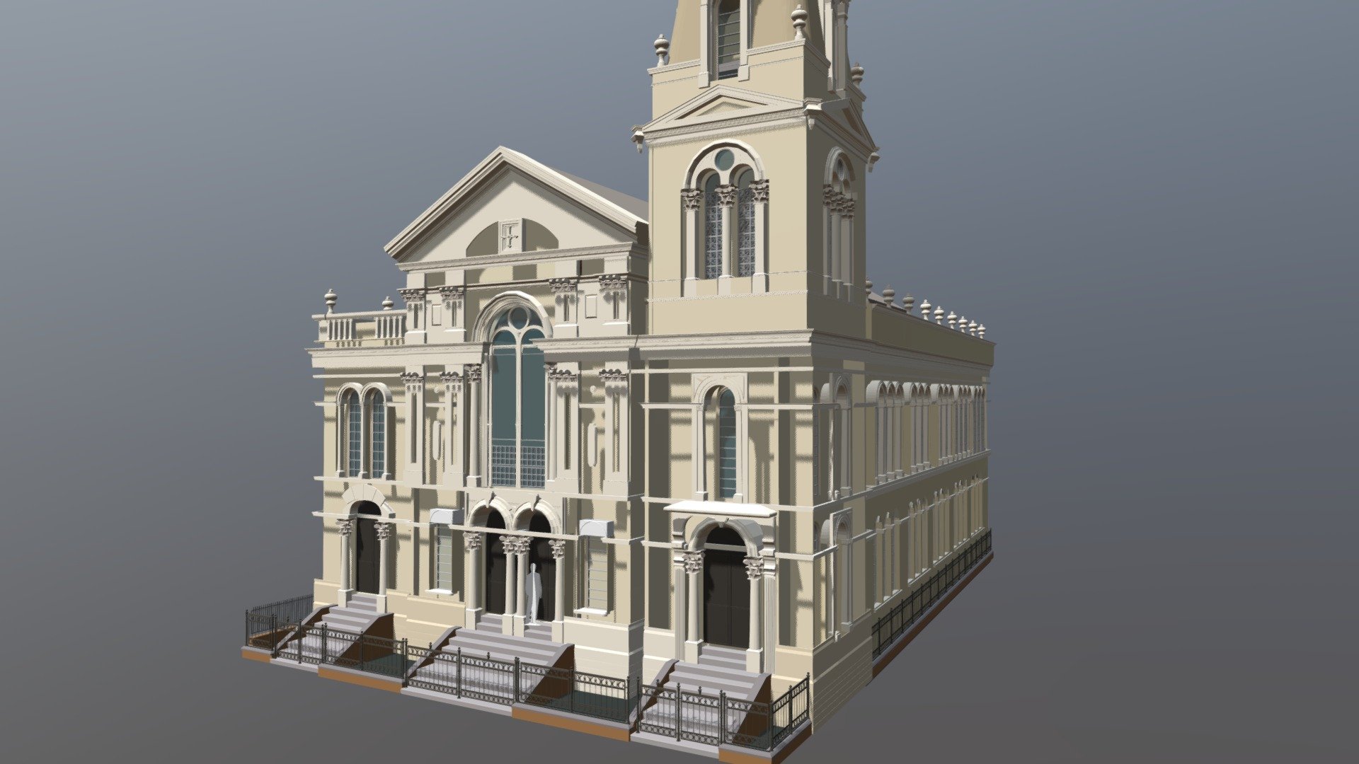 Church - 3D model by Elle_R [707a68f] - Sketchfab