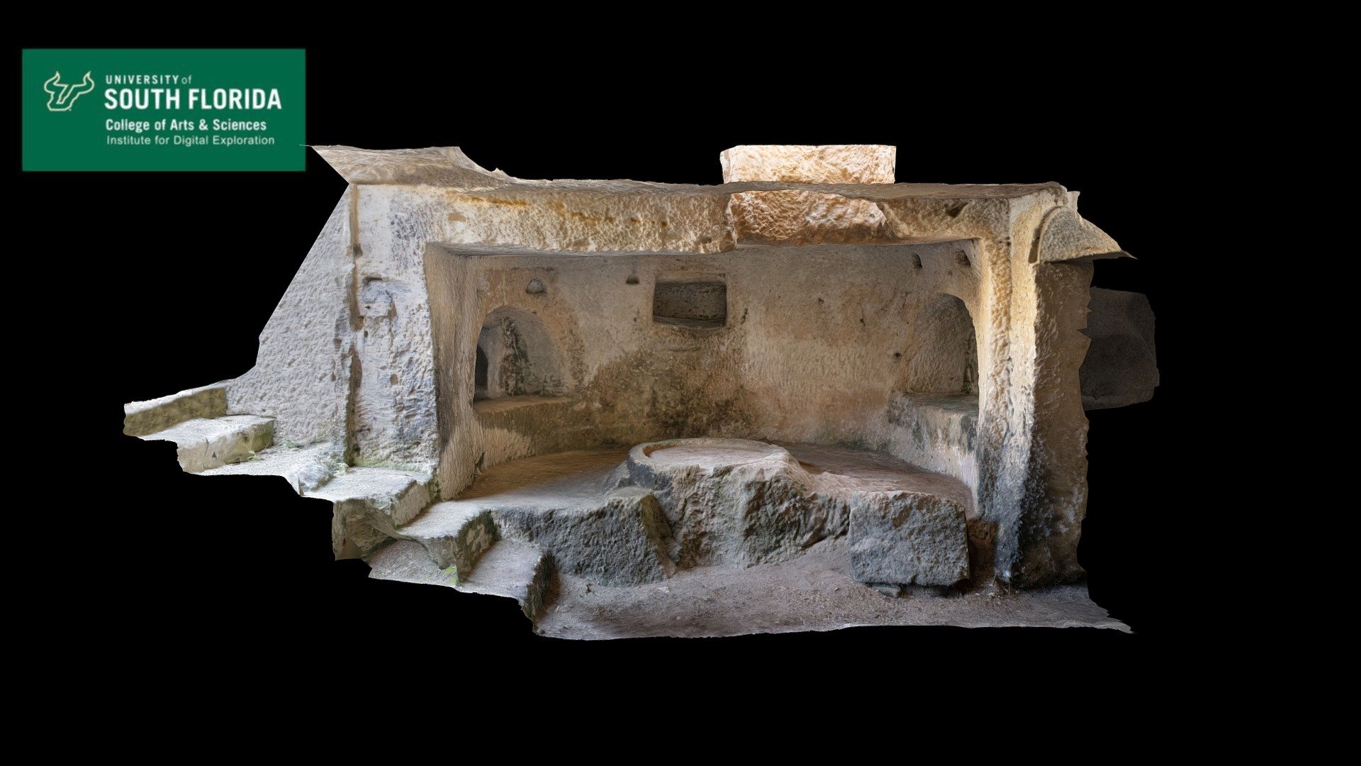 Hypogeum IV, SW sector - 3D model by USF Institute for Digital ...