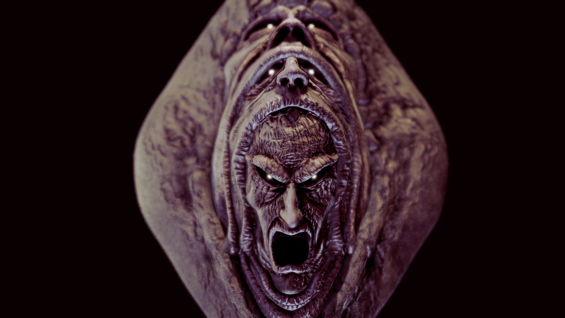 Elder Centipede - face - 3D model by TGS (@tgsmurf) [707bde5] - Sketchfab