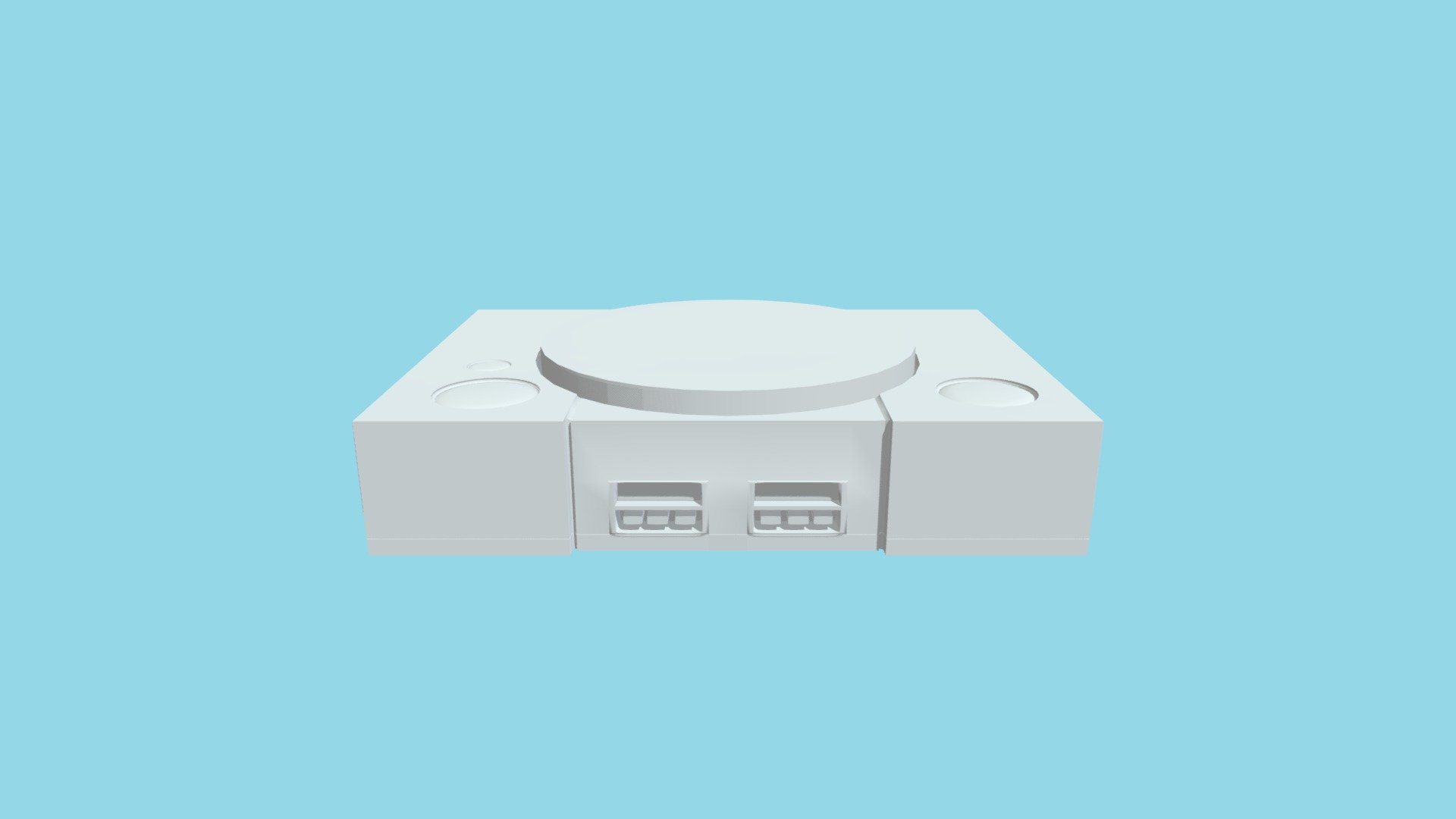 Playstation V1 - Download Free 3D model by acdiorr [707c4a4] - Sketchfab