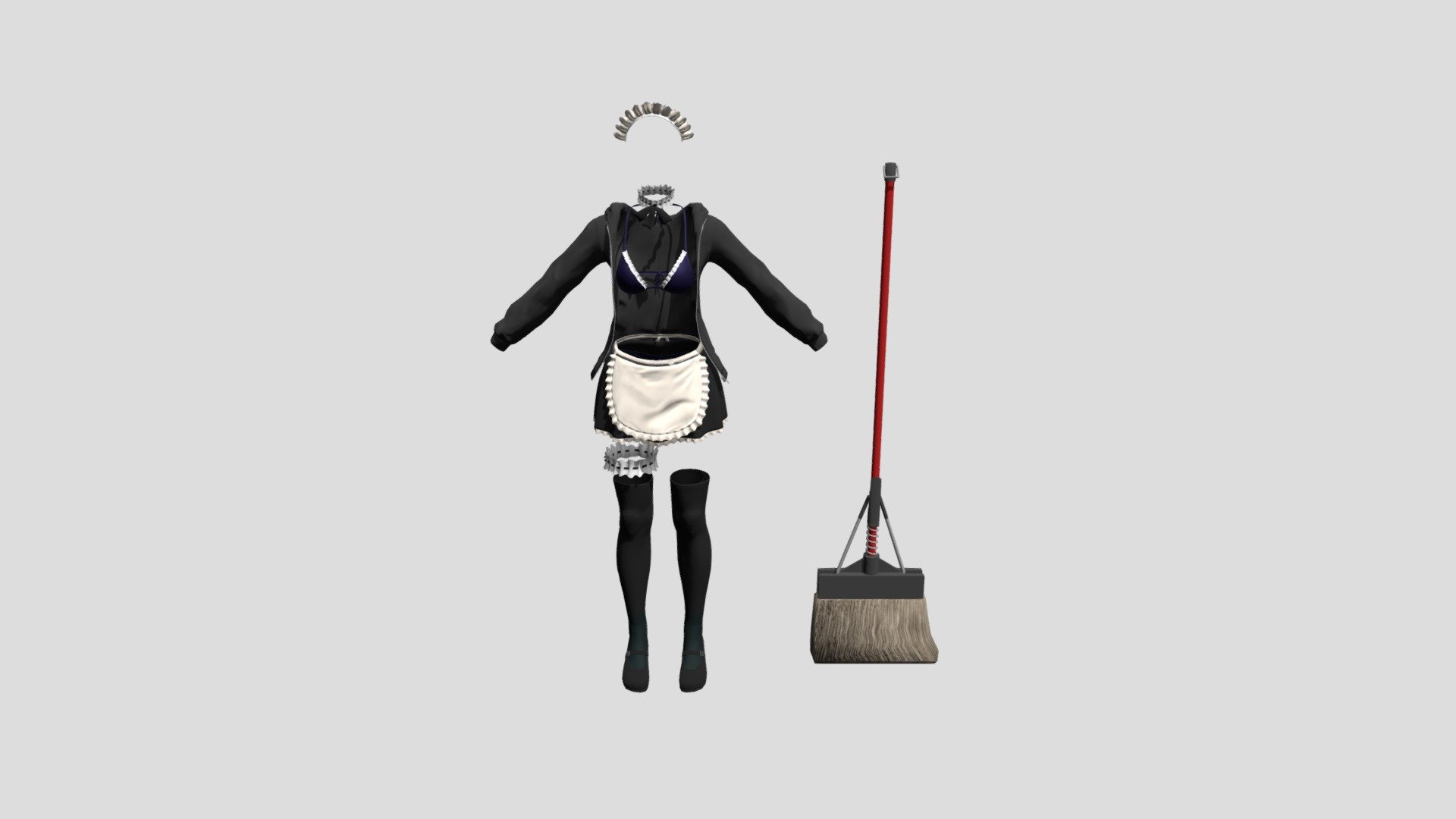 FGO: Alter Saber - Maid Rider - 3D model by Diera [707c6d7] - Sketchfab