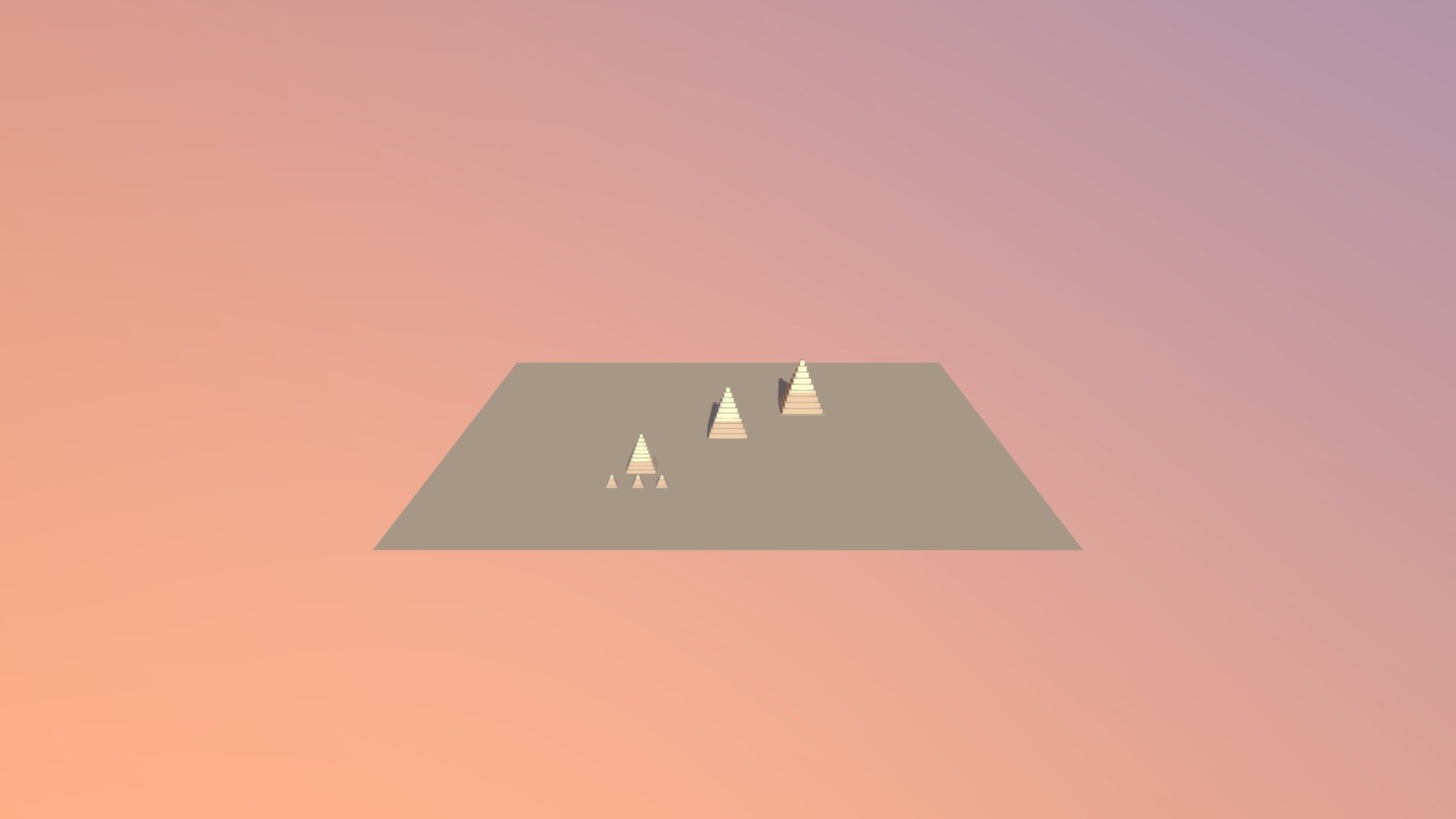 Pyramids of Giza - 3D model by LunaG (@nailpolich) [707db70] - Sketchfab