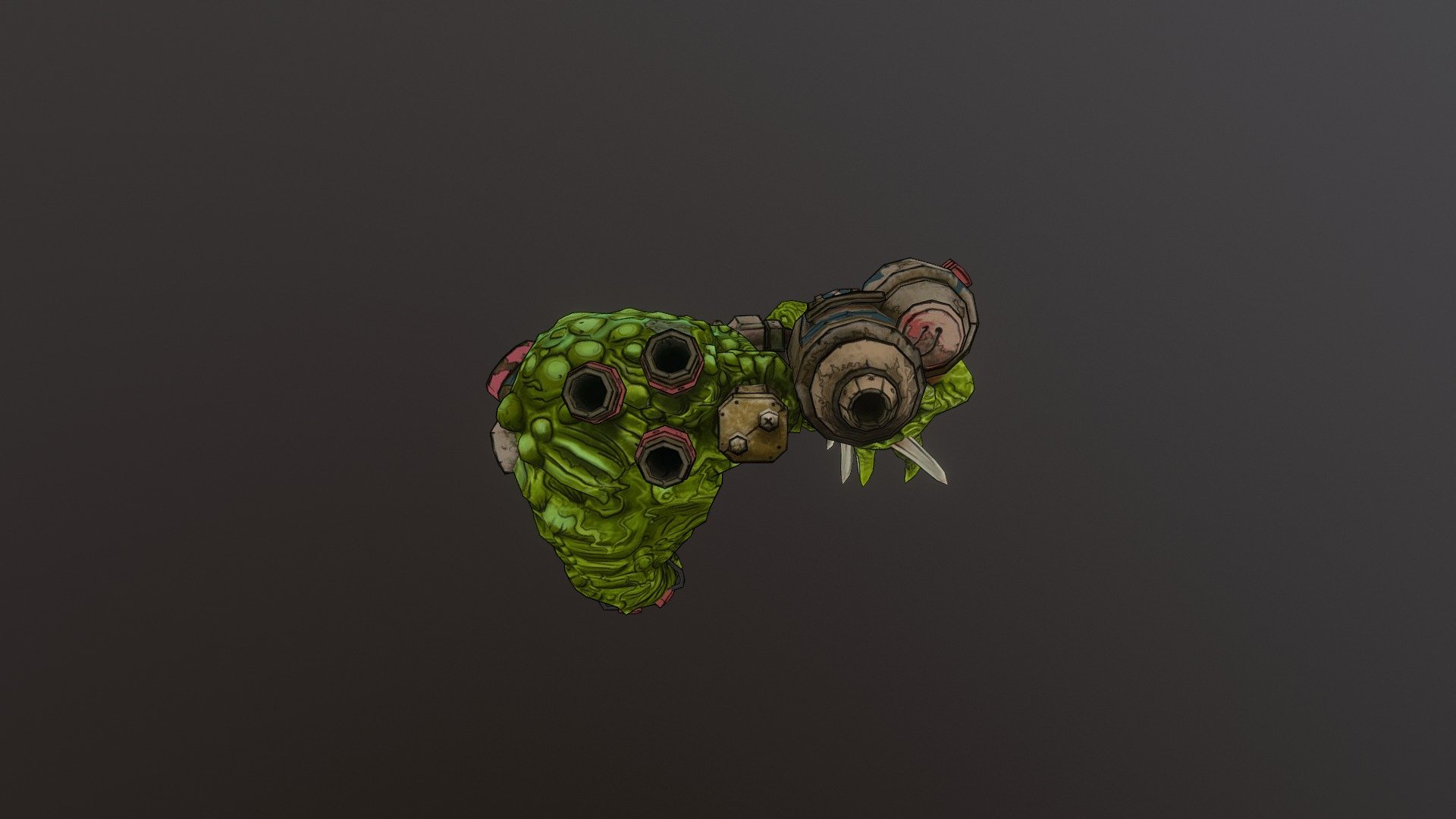 Pyro ''biohazard'' - 3D model by Ejaw [707dde3] - Sketchfab