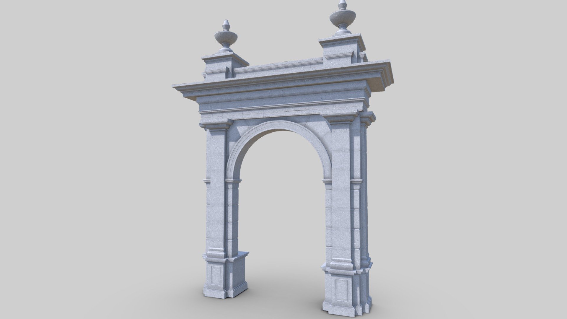 Textured Classic Arch 019 - 3D model by 3dknot-online [707ec08] - Sketchfab