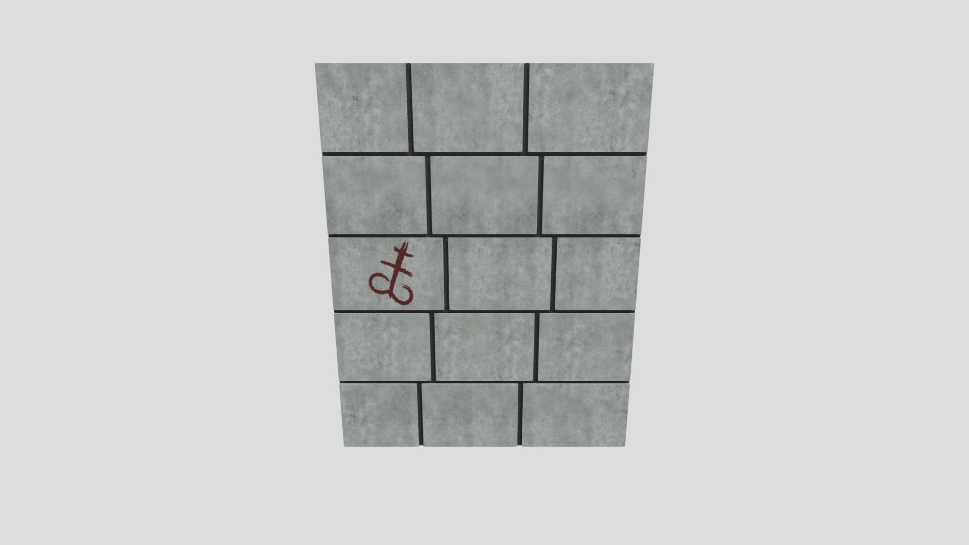Wall (Symbol) - Download Free 3D model by ColinCharleson [707ed3c ...