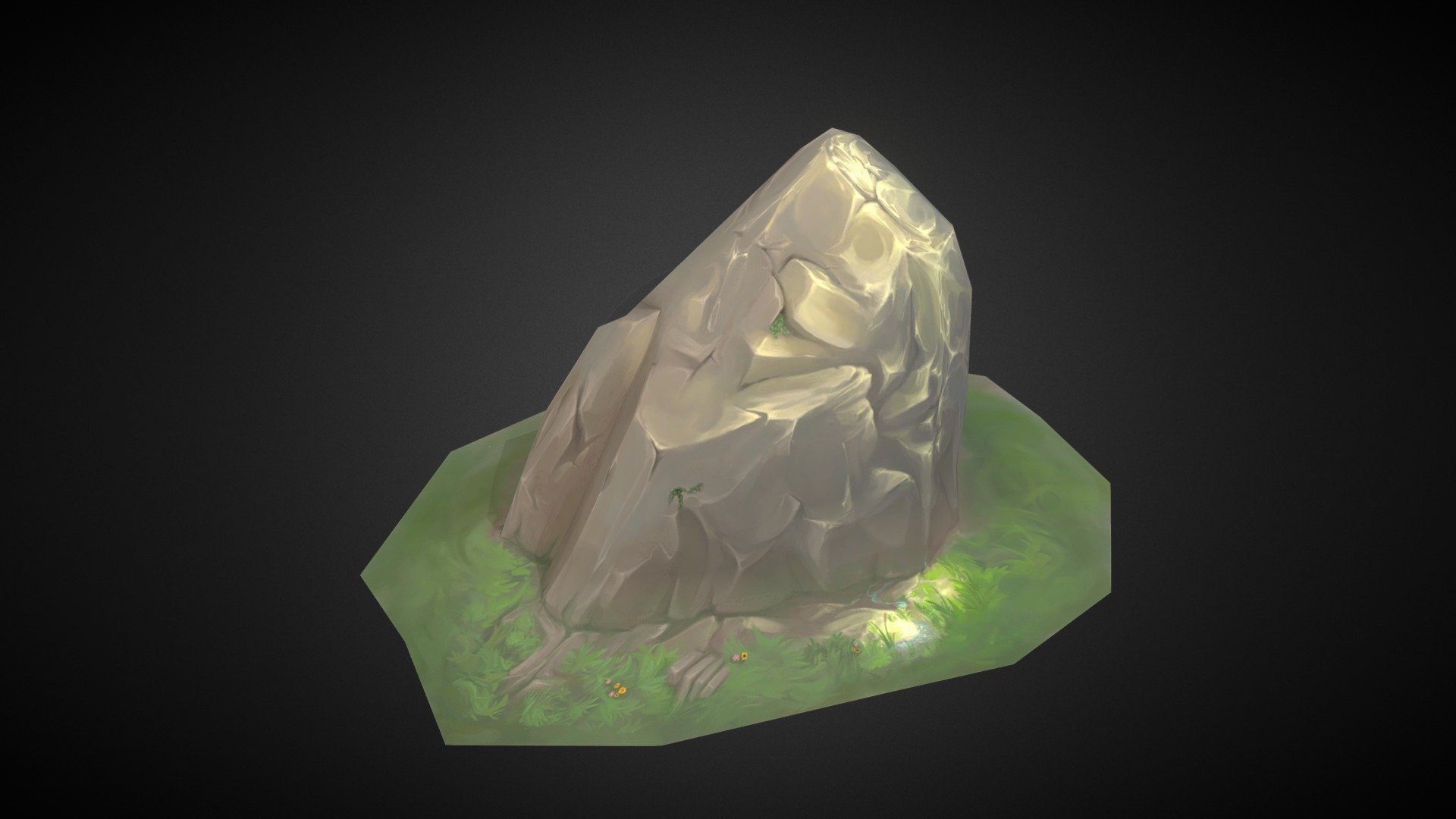 Stylized lol Rock - 3D model by Sebastian ramirez muñoz ...
