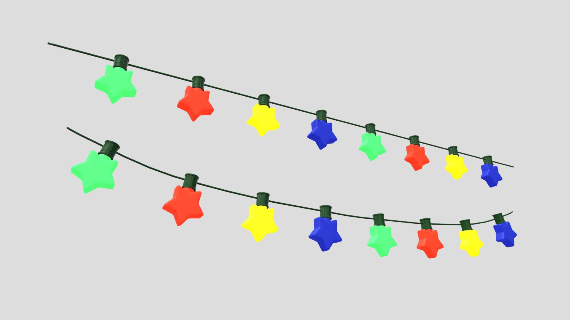 Fairy Lights 3 - Buy Royalty Free 3D model by plaggy [7080ee6 ...