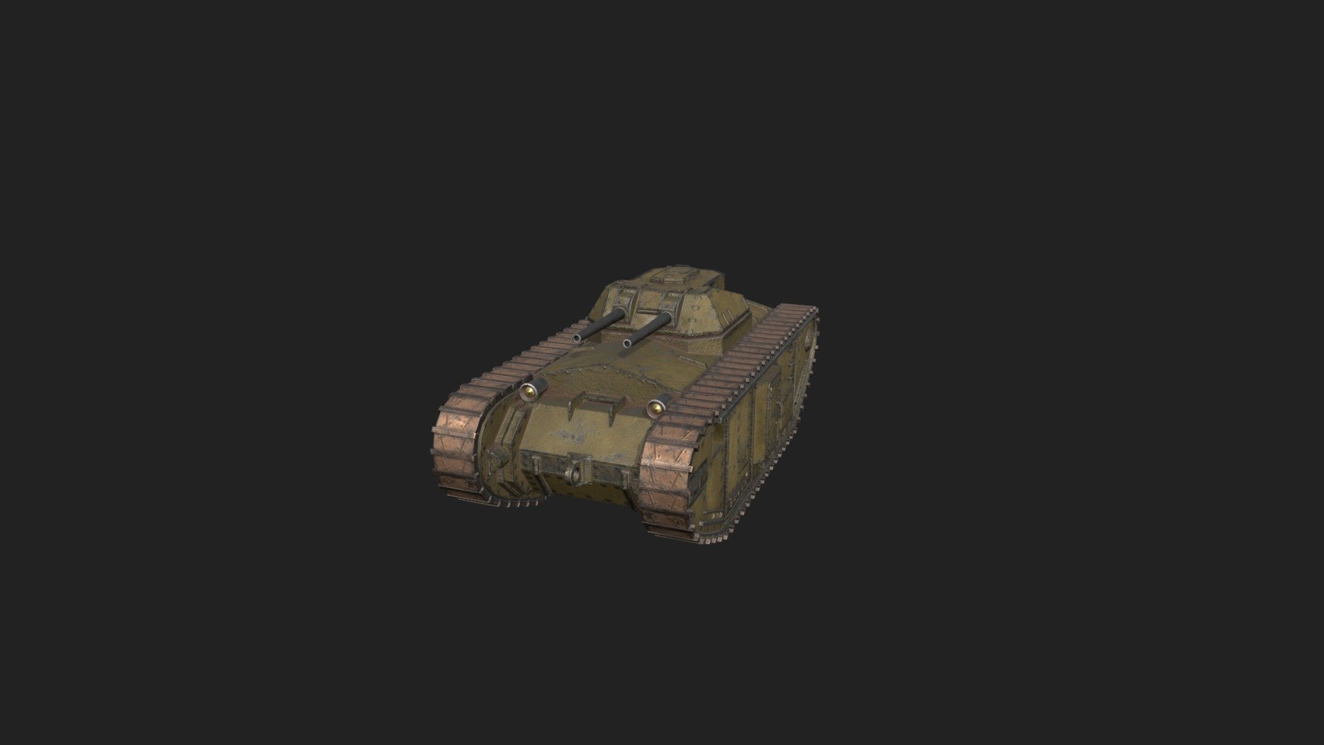 "Ares" Super Heavy Tank - 3D model by 3Decai (@JP289) [7081ee2] - Sketchfab