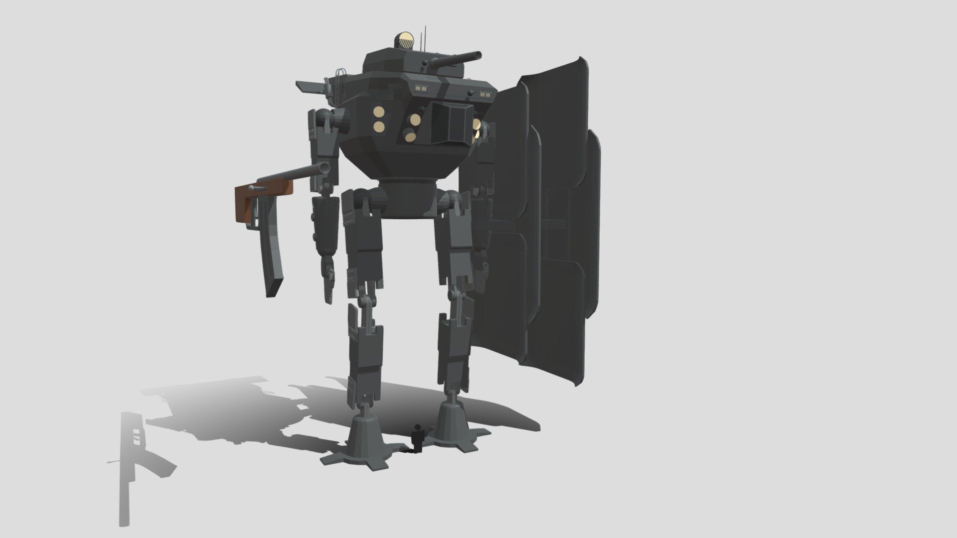 Random Mech - Download Free 3D model by WorldBuildingNonsense [7082ac5 ...