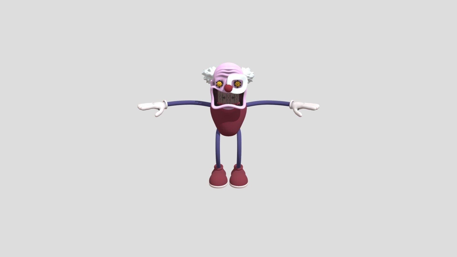 grunkfuss the clown - Download Free 3D model by Gutbear (@Moltenboi124 ...