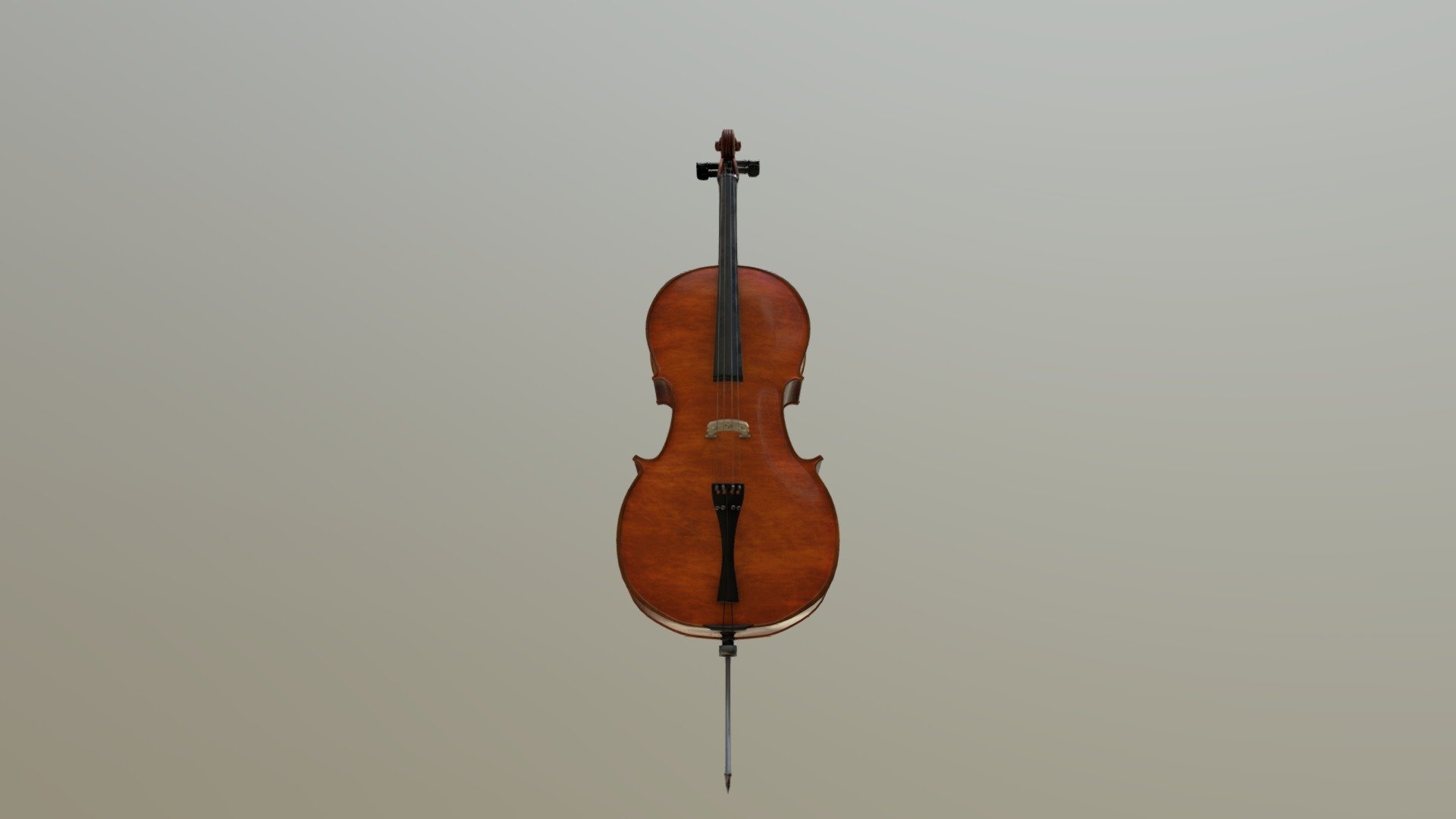 Used cello - 3D model by chrisvonbienias [7089ceb] - Sketchfab