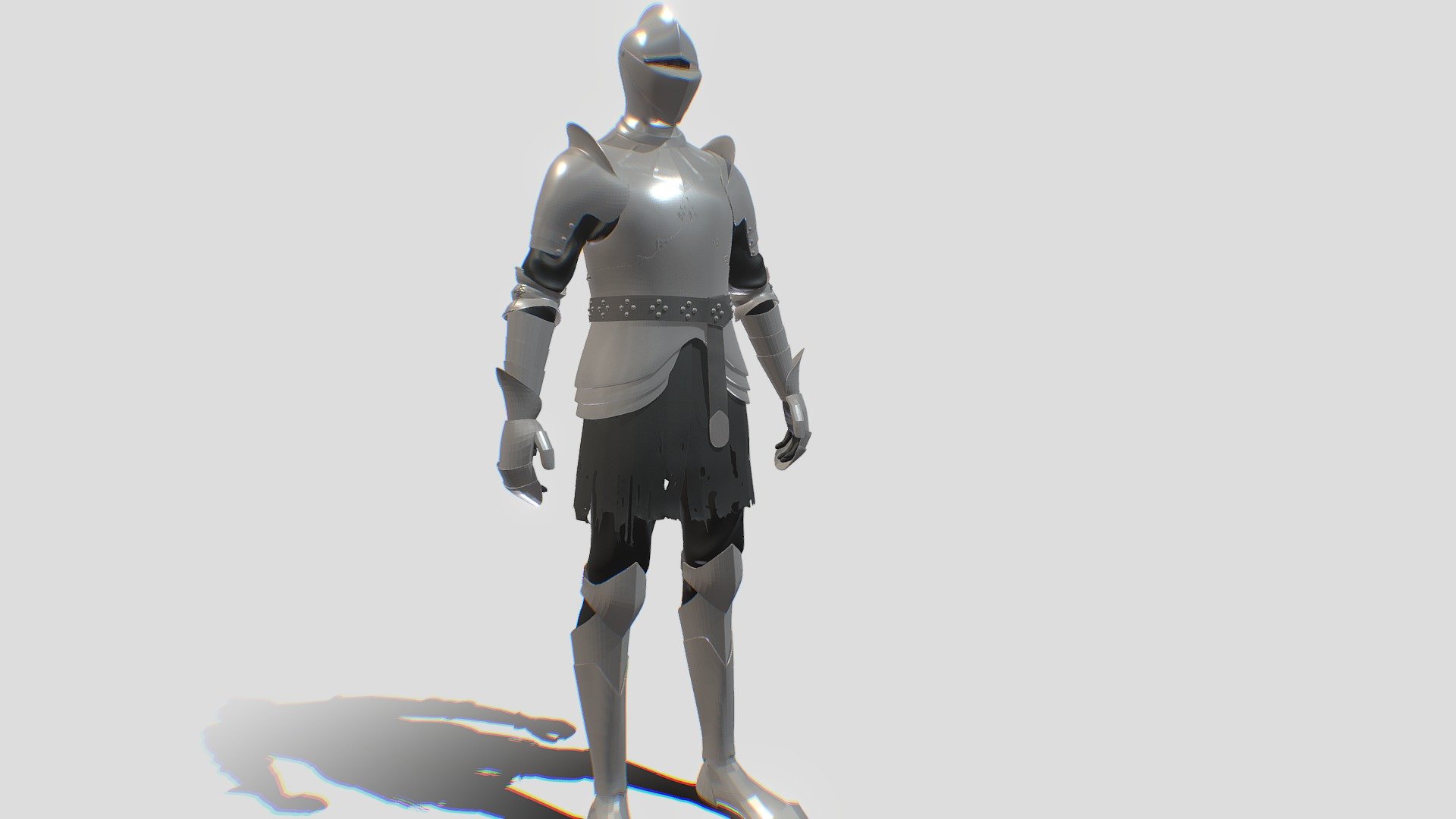 Lowpoly Knight Armor - Download Free 3D model by oyqpyo (@oyqpyo890 ...