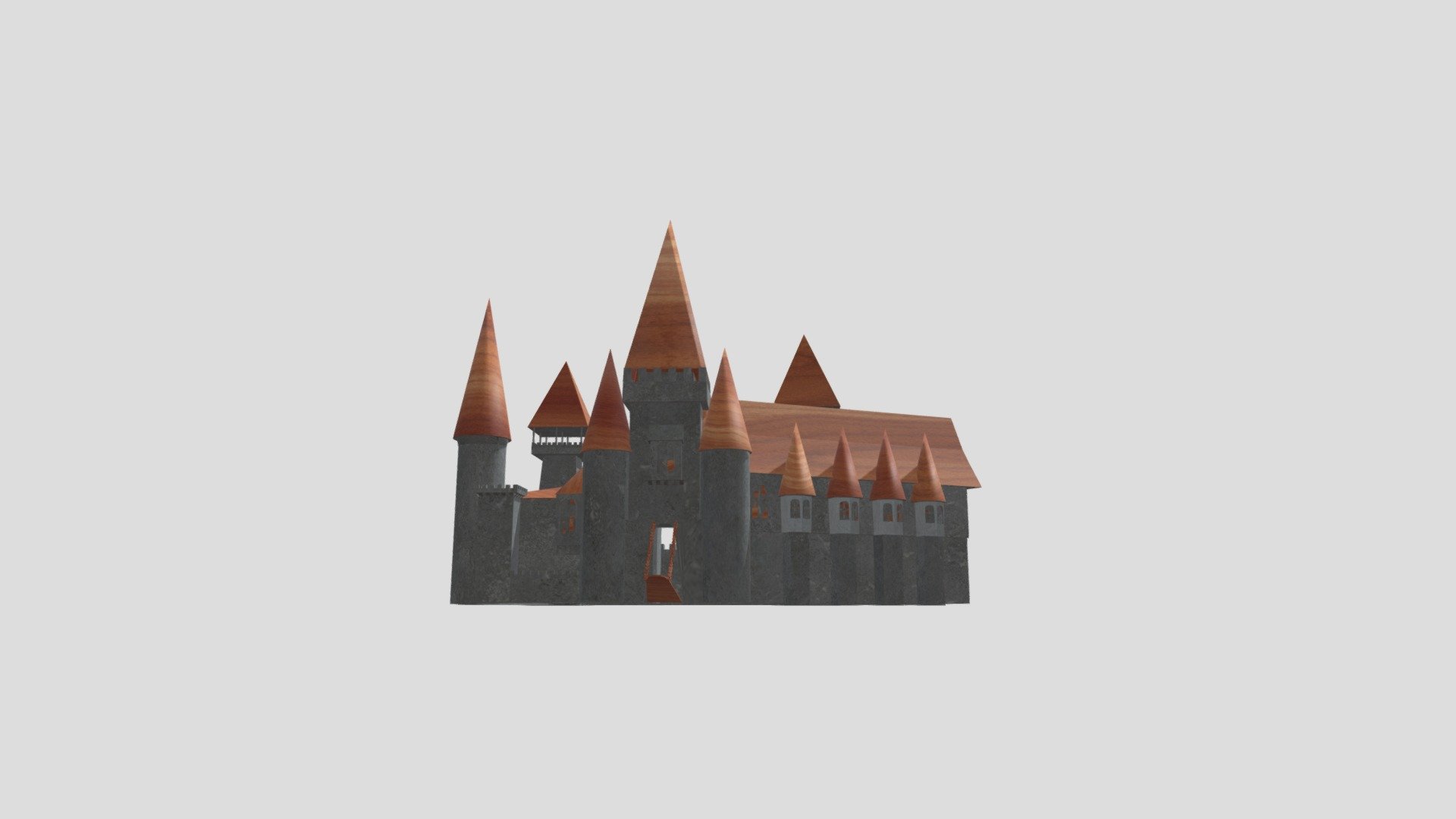 Castle Asset - 3D model by TristanKoning [708cab5] - Sketchfab