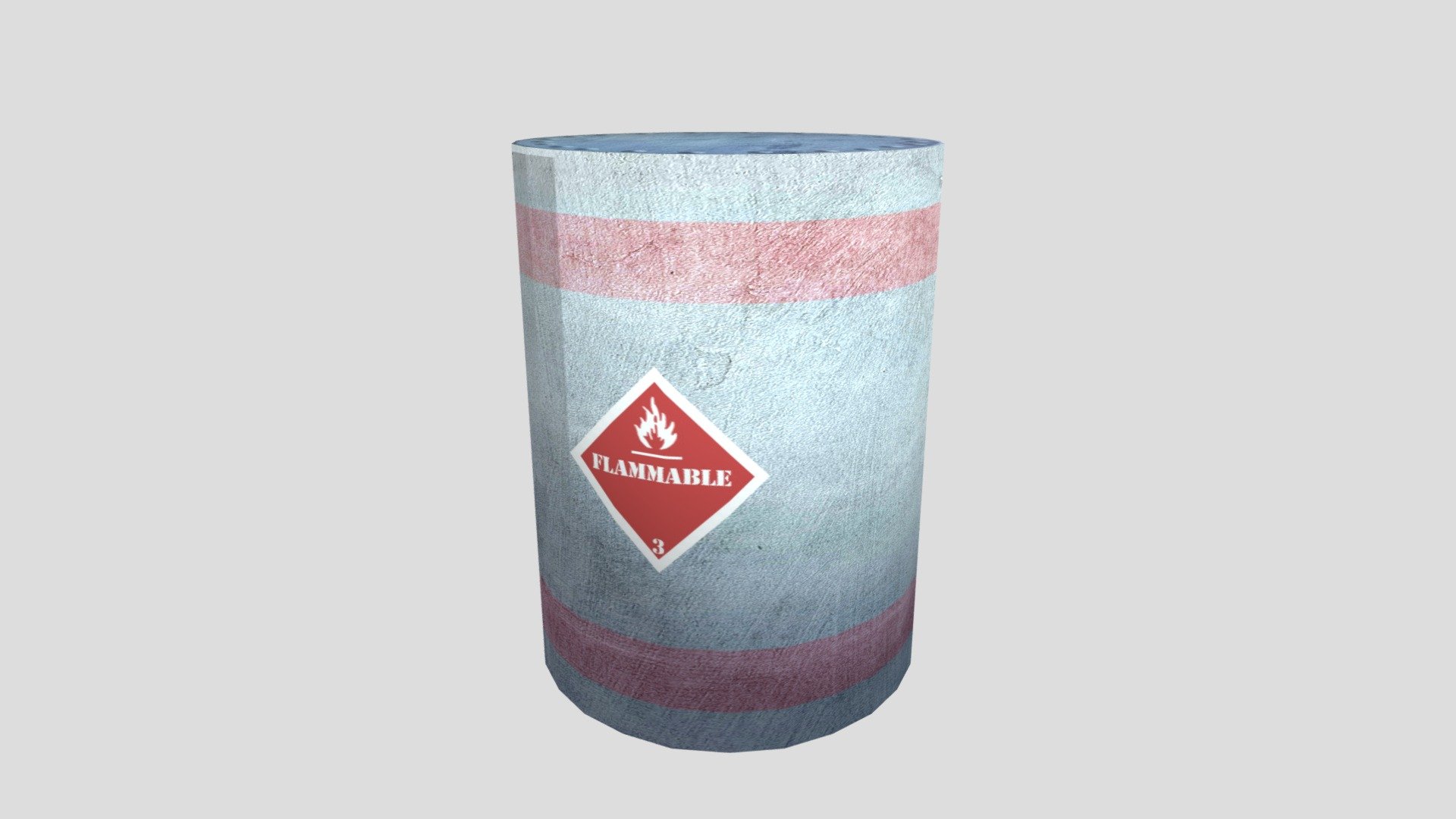 Simple Flammable Barrel - Download Free 3D model by otsnider [708ff73 ...
