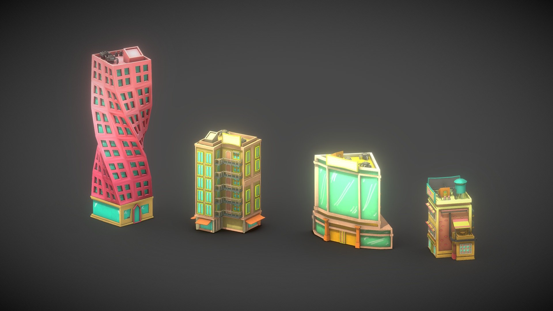 NSBS Basic Cuzy casually Buildings - Download Free 3D model by cat is ...