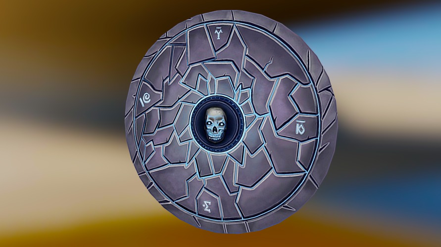 Ruined shield - 3D model by pepkata [70908cb] - Sketchfab