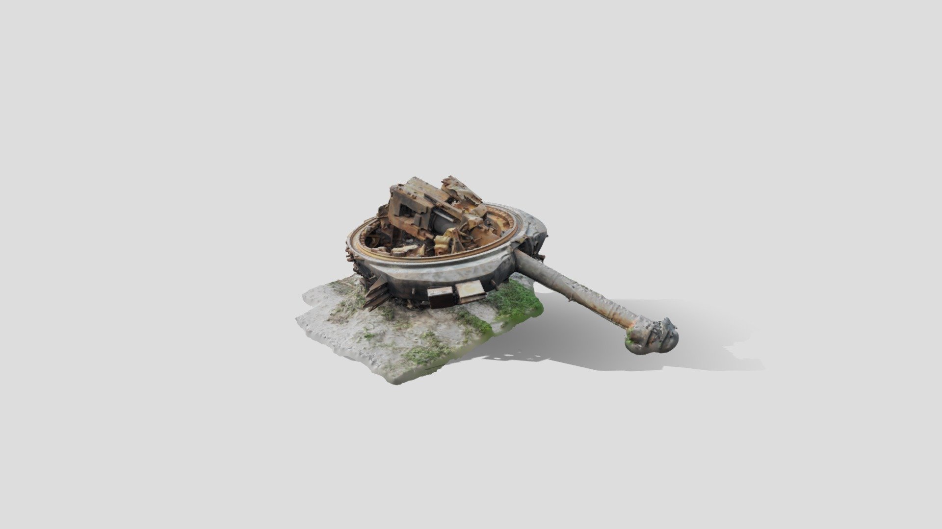 Tank turret T-72B - Download Free 3D model by nikitosik54 [70909d0 ...