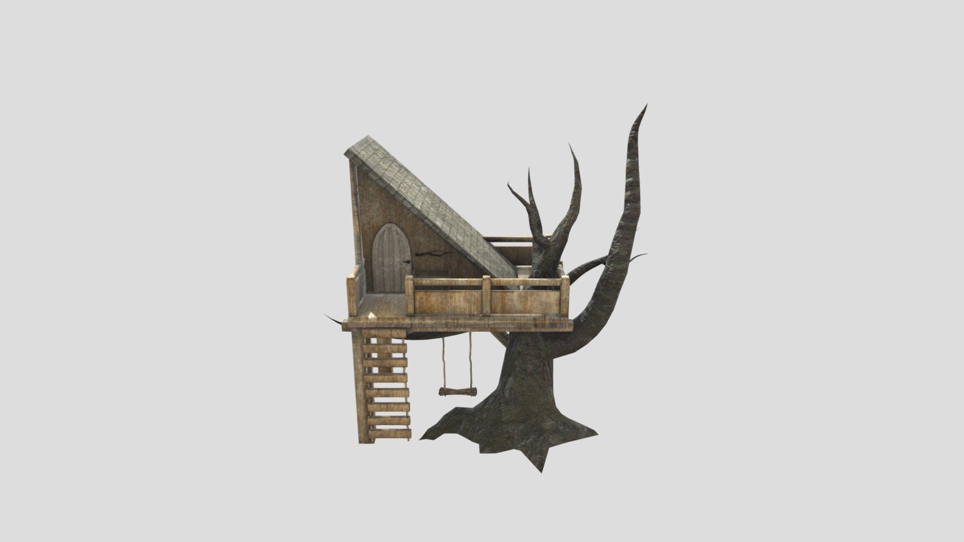 Treehouse - 3D model by Anh Dao (@anamia2297) [7090f05] - Sketchfab