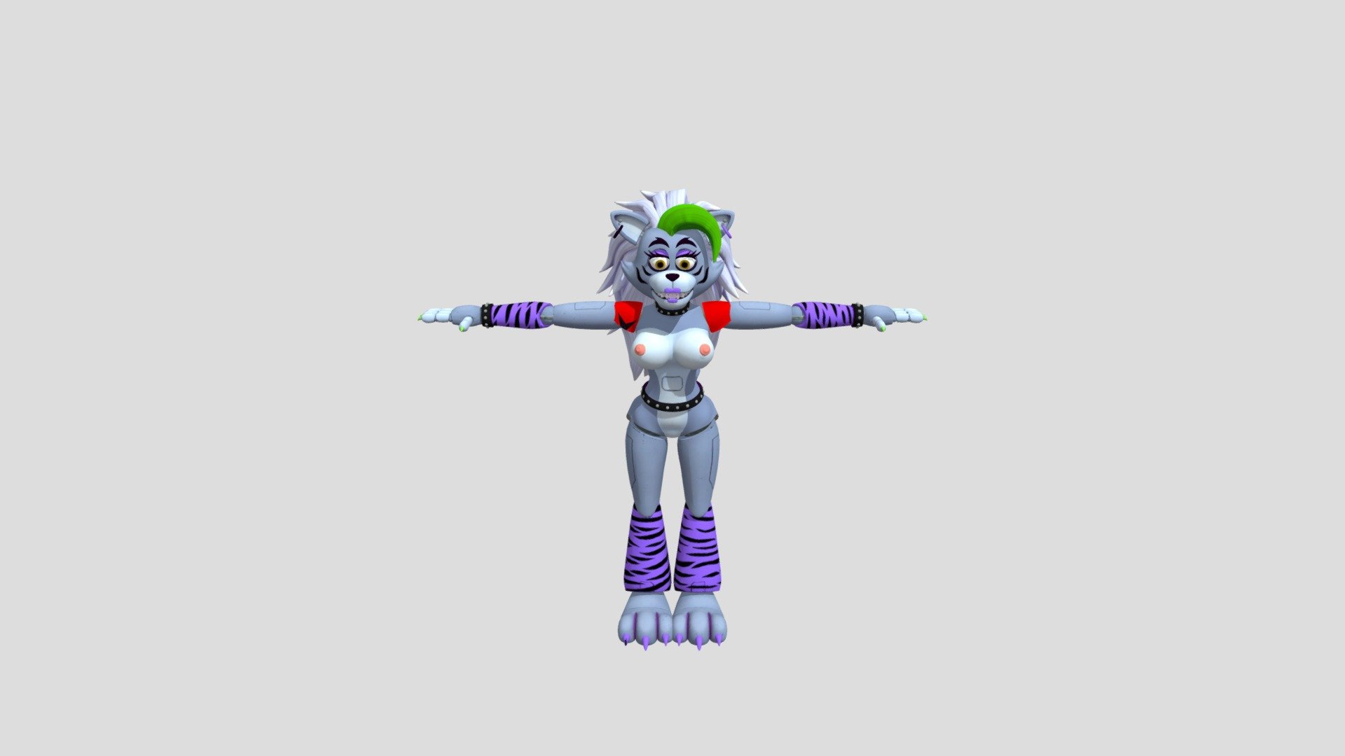 V1 Roxanne Wolf NSFWSFM1 - Download Free 3D model by kamdezbroz ...
