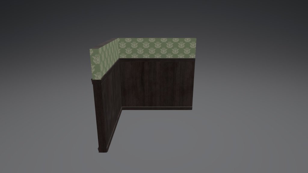 Wall Corner A - 3D model by Lauren (@16BitSiren) [709219d] - Sketchfab