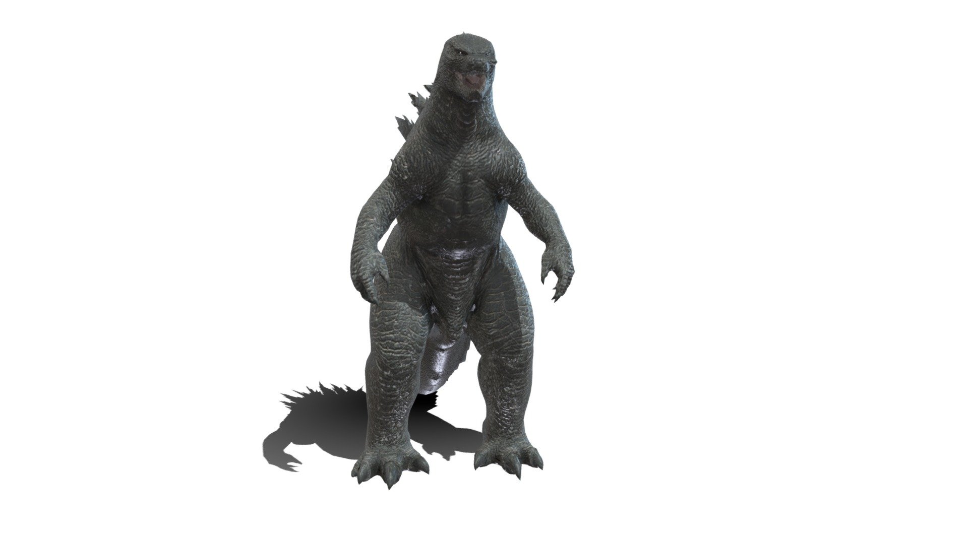 Godzilla Rigged | Download | All textures - 3D model by Nofil.Khan ...