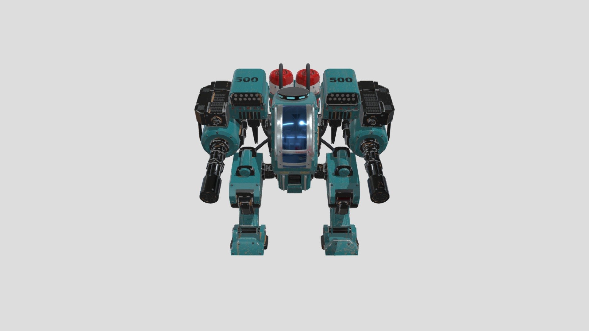 Robot_Warcraft - 3D model by shiju (@shiju123) [7095158] - Sketchfab