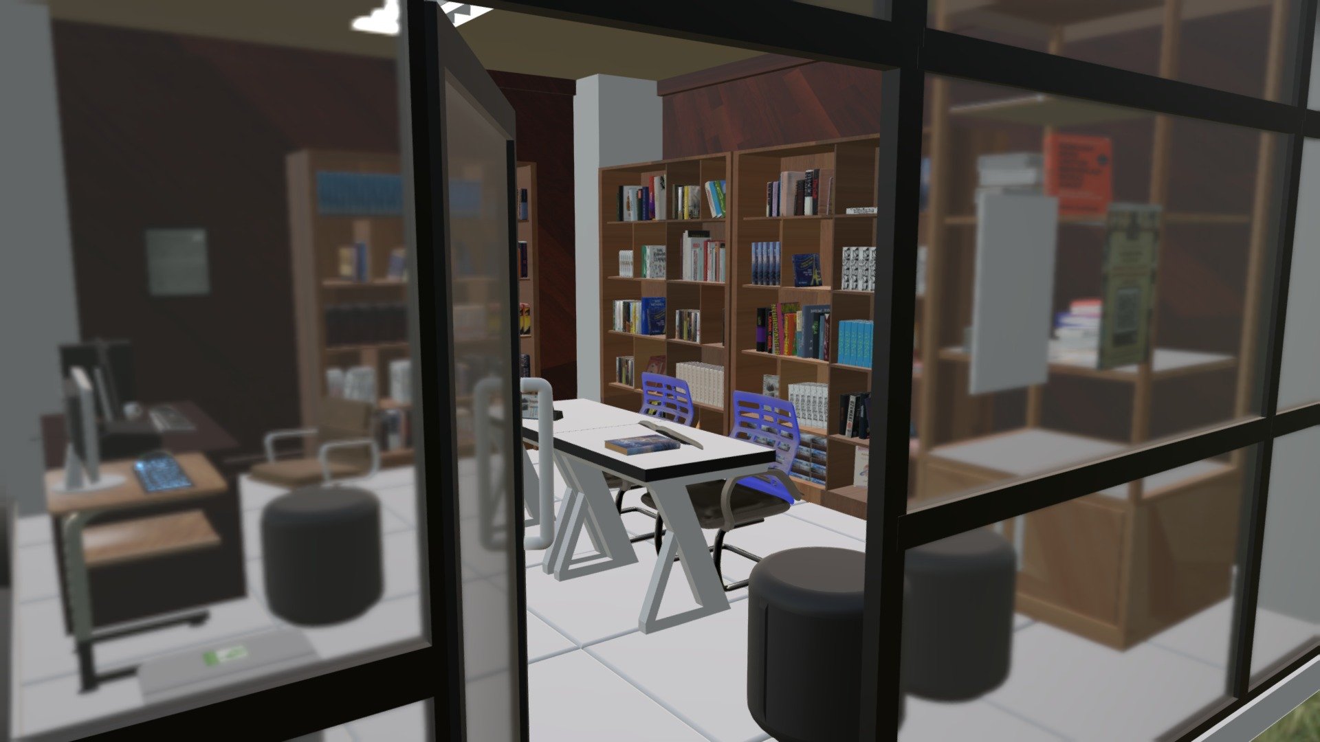 3d PERPUSTAKAAN (revisi) - Download Free 3D model by hermanaega0107 (@kocak23) [70956eb] - Sketchfab