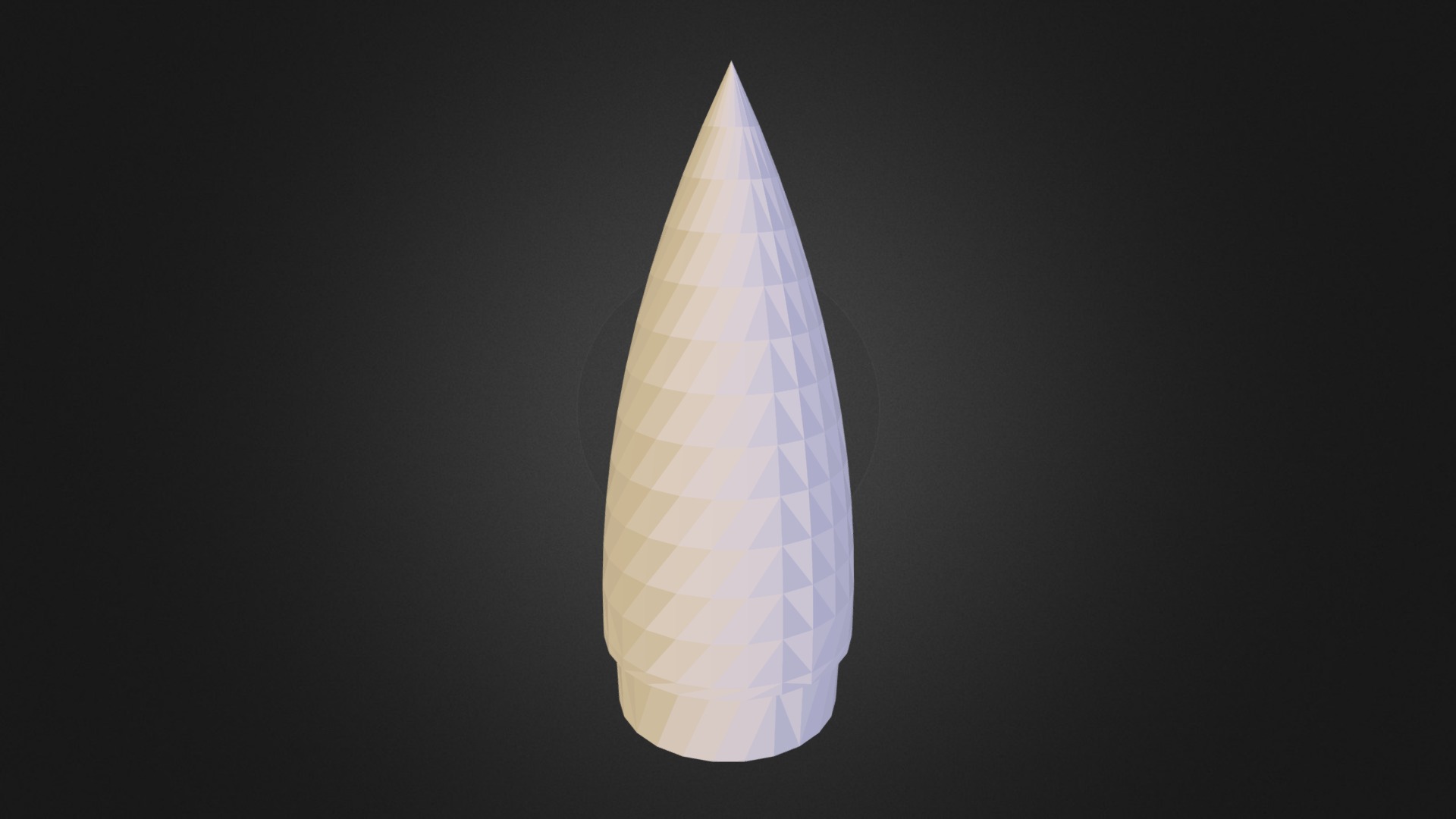 Model Rocket Nose Cone - 3D model by 3dindustries [709600e] - Sketchfab