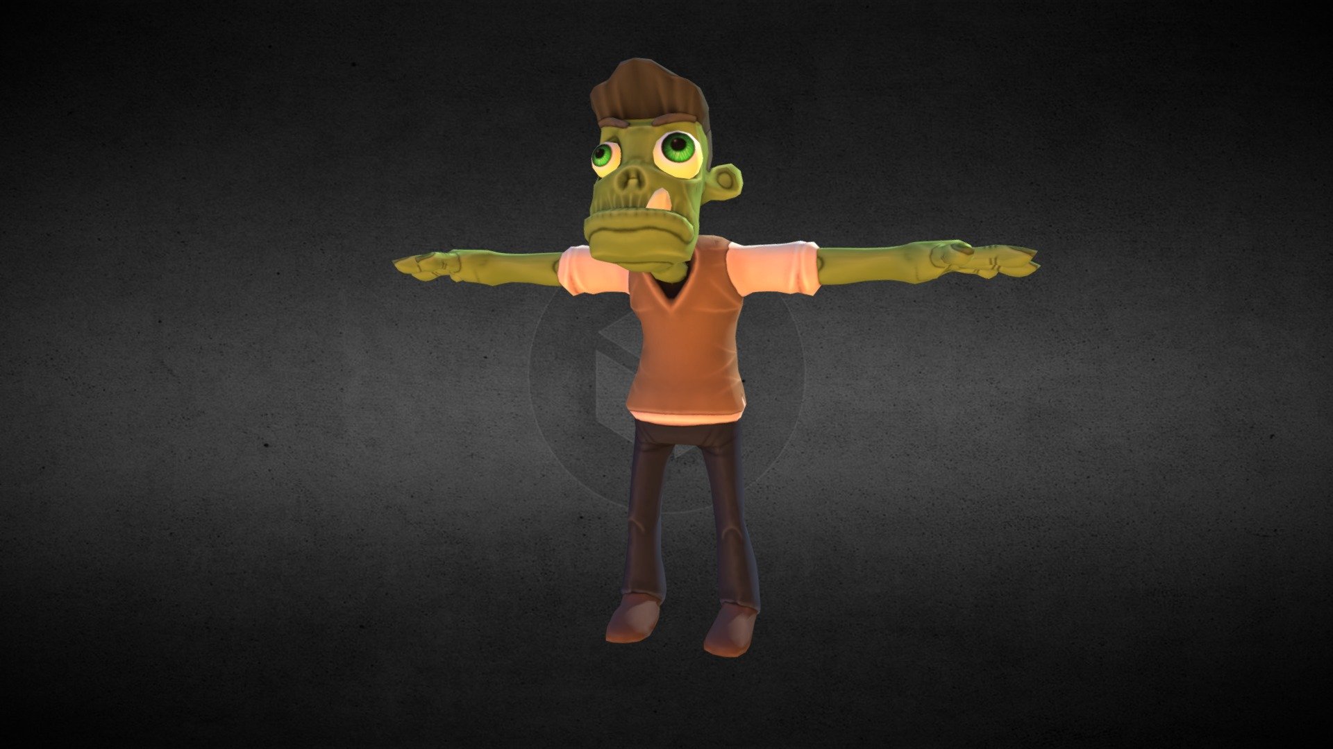 Ordinary Zombie - 3D model by foxifox230 [7098391] - Sketchfab