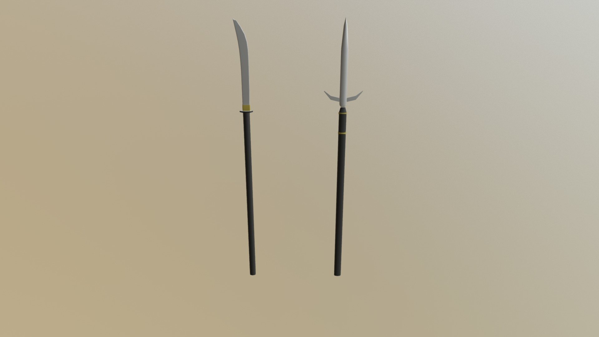 Weapons - 3D model by Tyrell Sharp (@TyrellSharp16) [7099505] - Sketchfab
