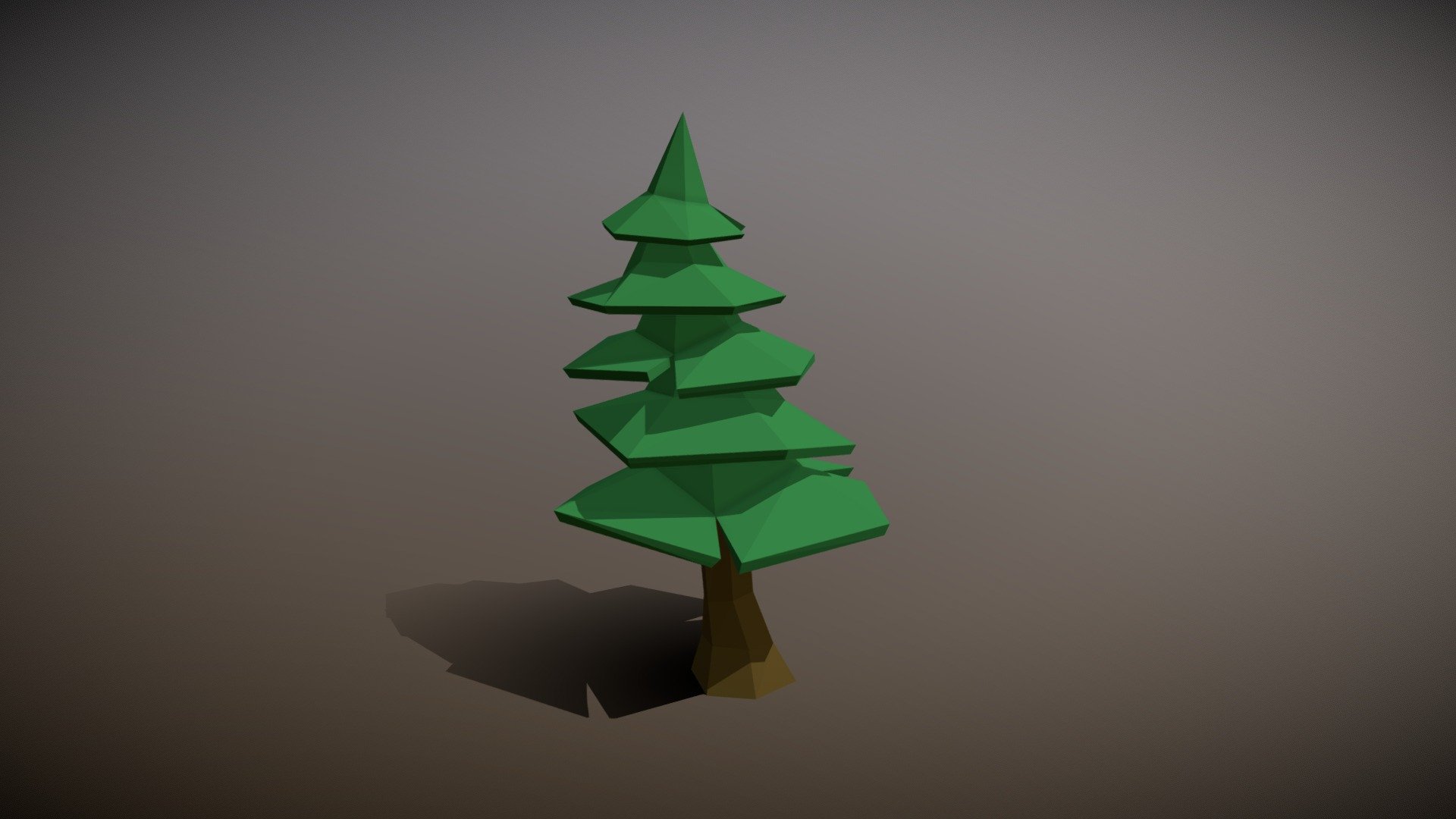 Tree Spruce Low-poly 3D model - Download Free 3D model by Gunther (@xisoka45) [709aa2f] - Sketchfab